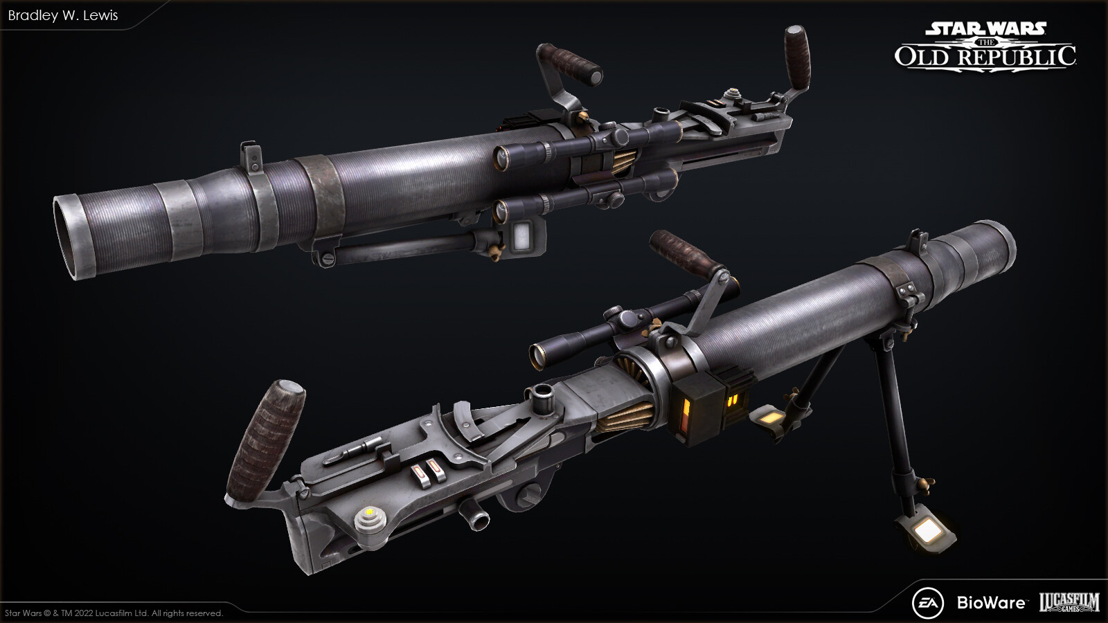 Bradley Lewis - SWTOR | Retired Gladiator Weapon Set