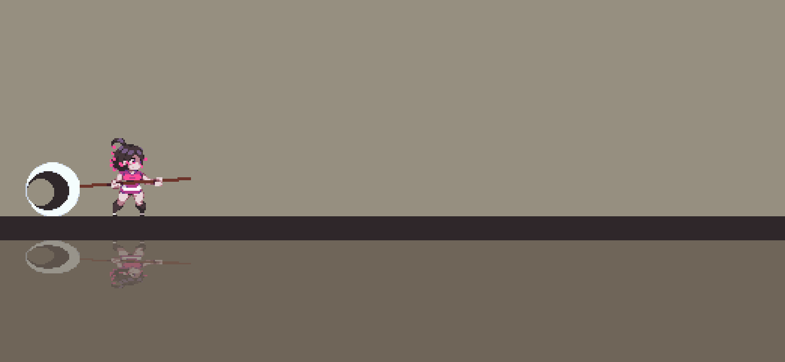 pixel art sword attack