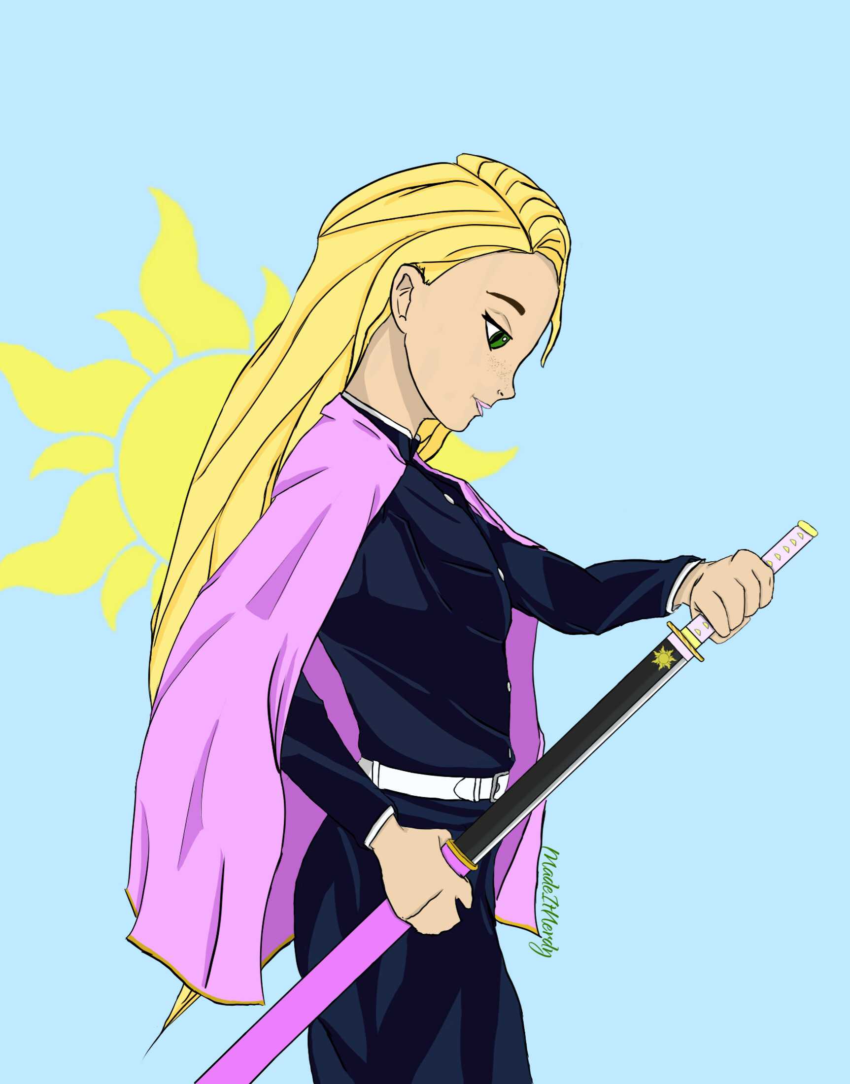 ArtStation - Rapunzel's Blade