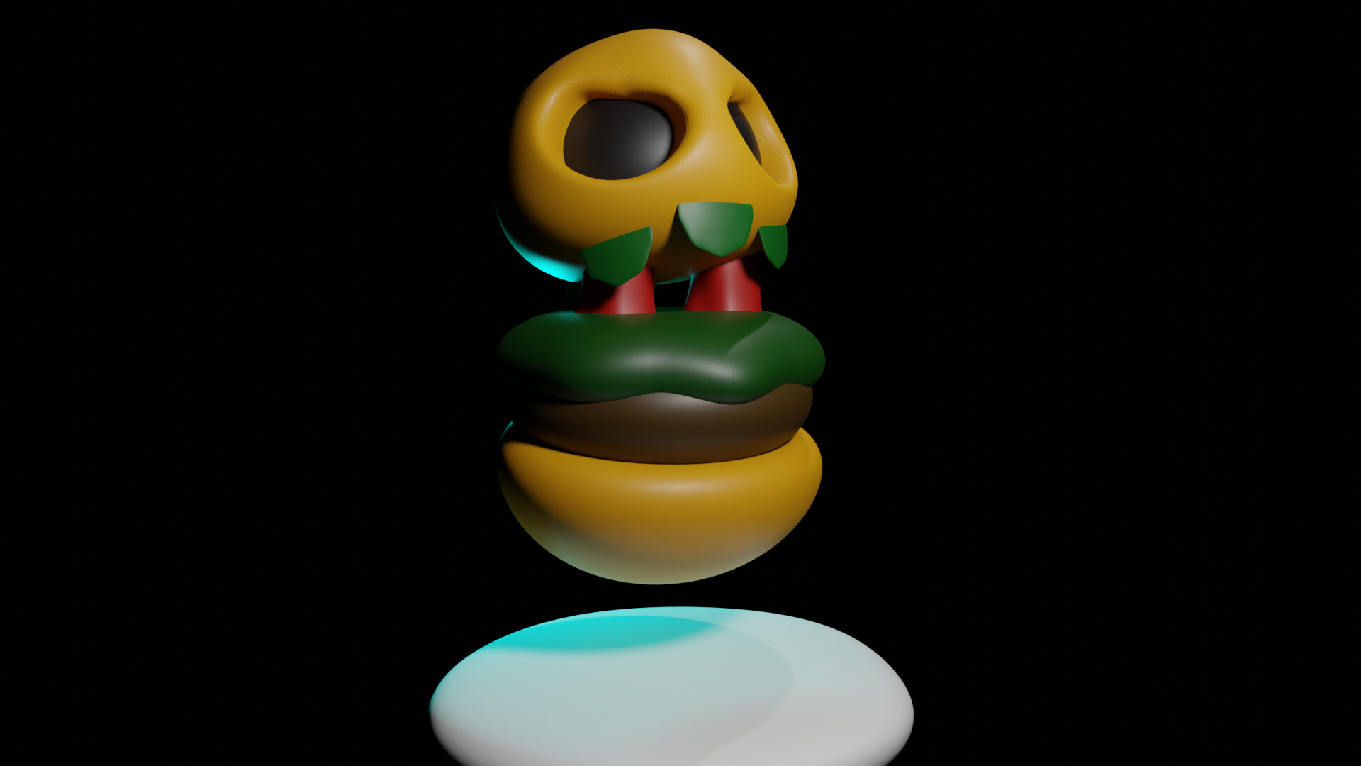 ArtStation - Food monster (Day 20)