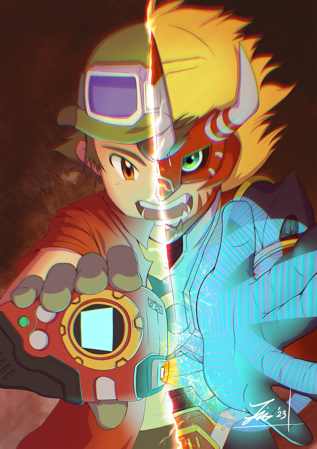 Digimon Frontier Agunimon Wallpaper