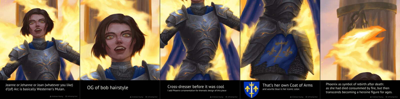 Andreas Huang - Joan of Arc "Phoenix Rising"