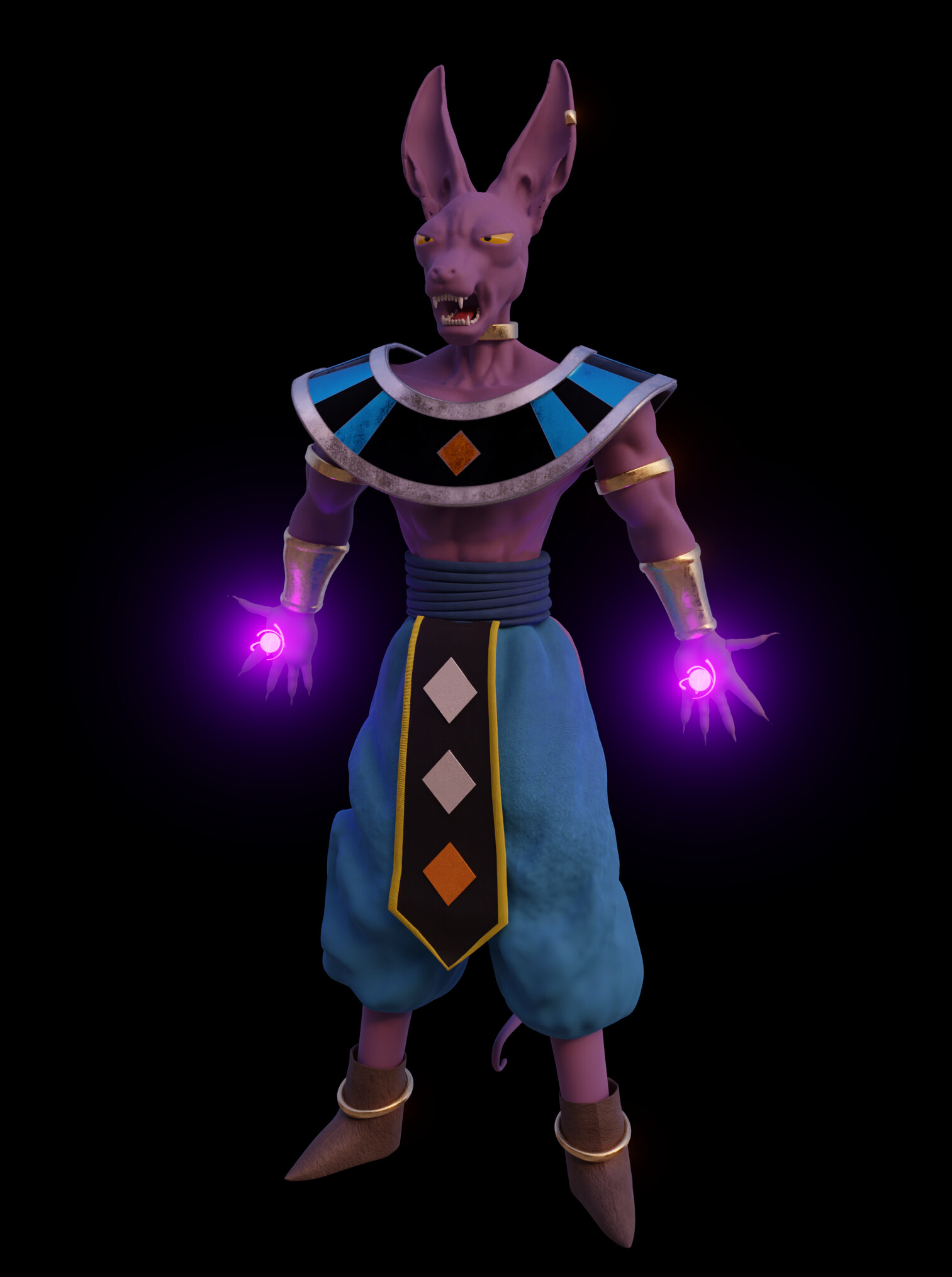 ArtStation - Beerus - God of Destruction