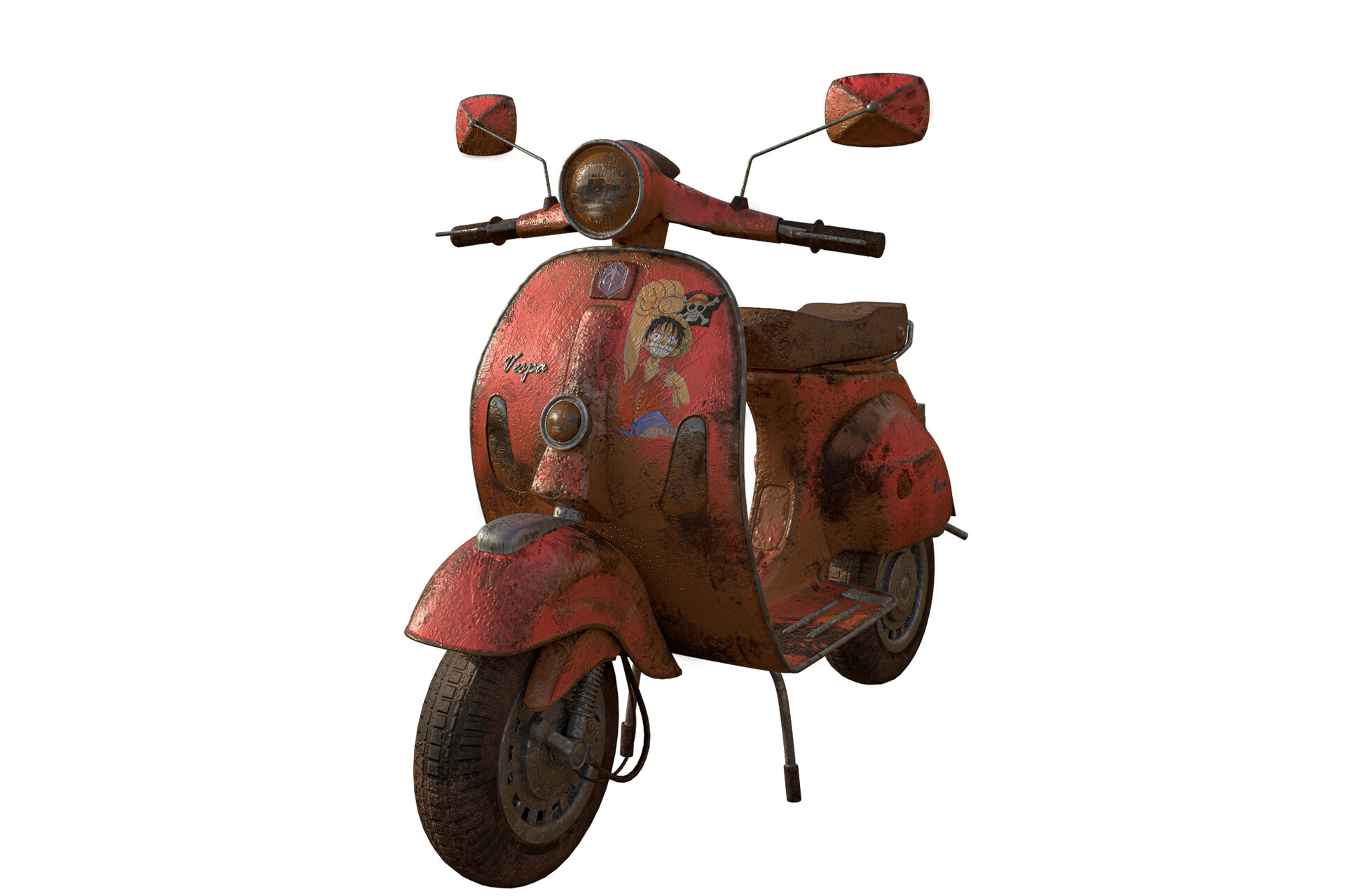 ArtStation - Scotty model texturig