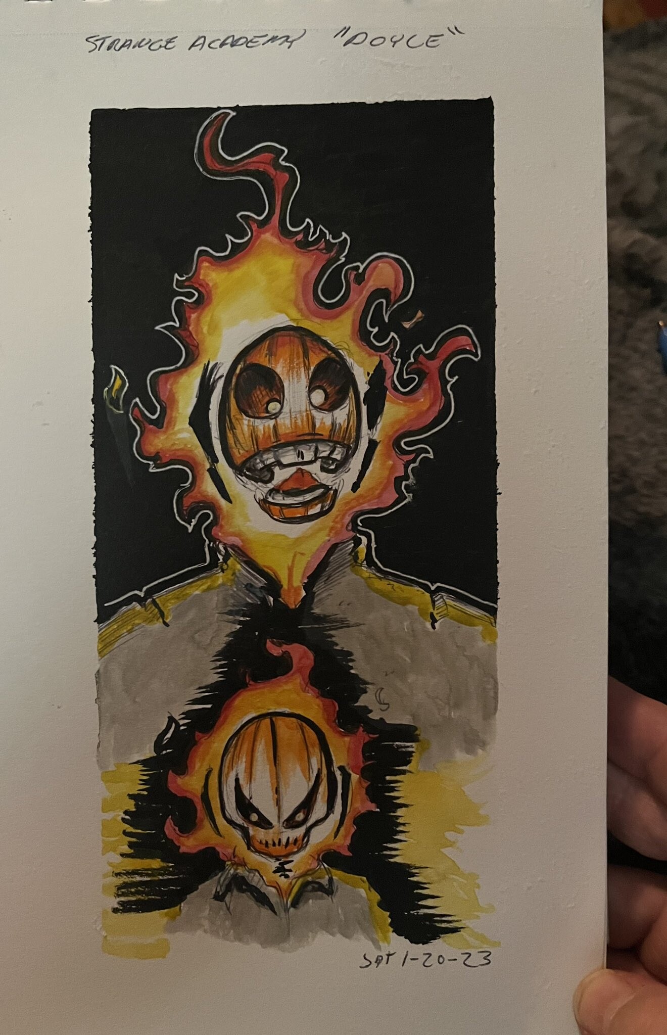 ArtStation - Marvel Comics Doyle watercolor