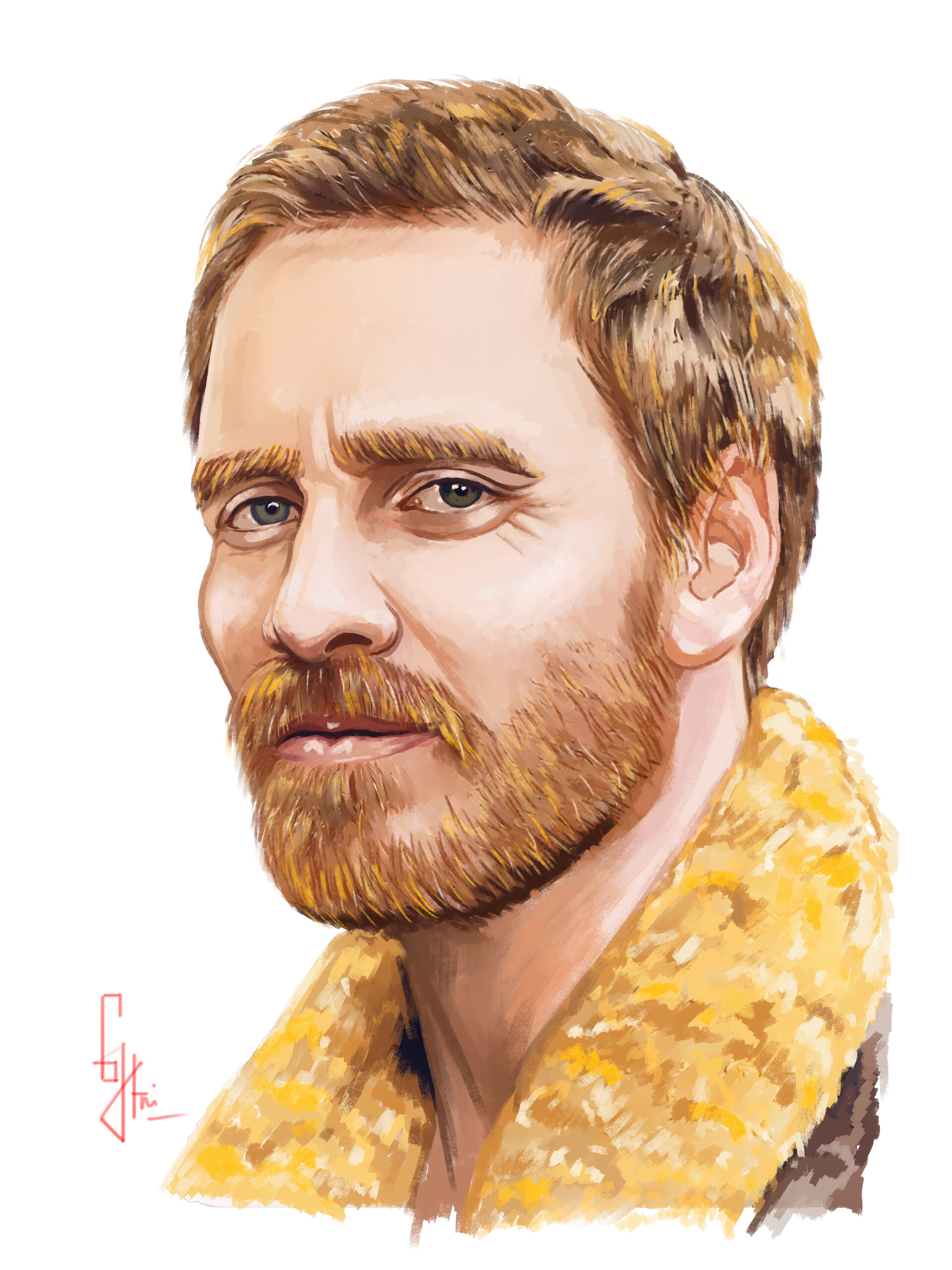 ArtStation - Man head study / Portrait