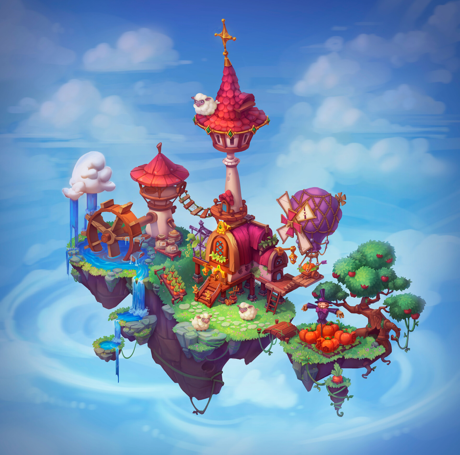 ArtStation - Magic farm