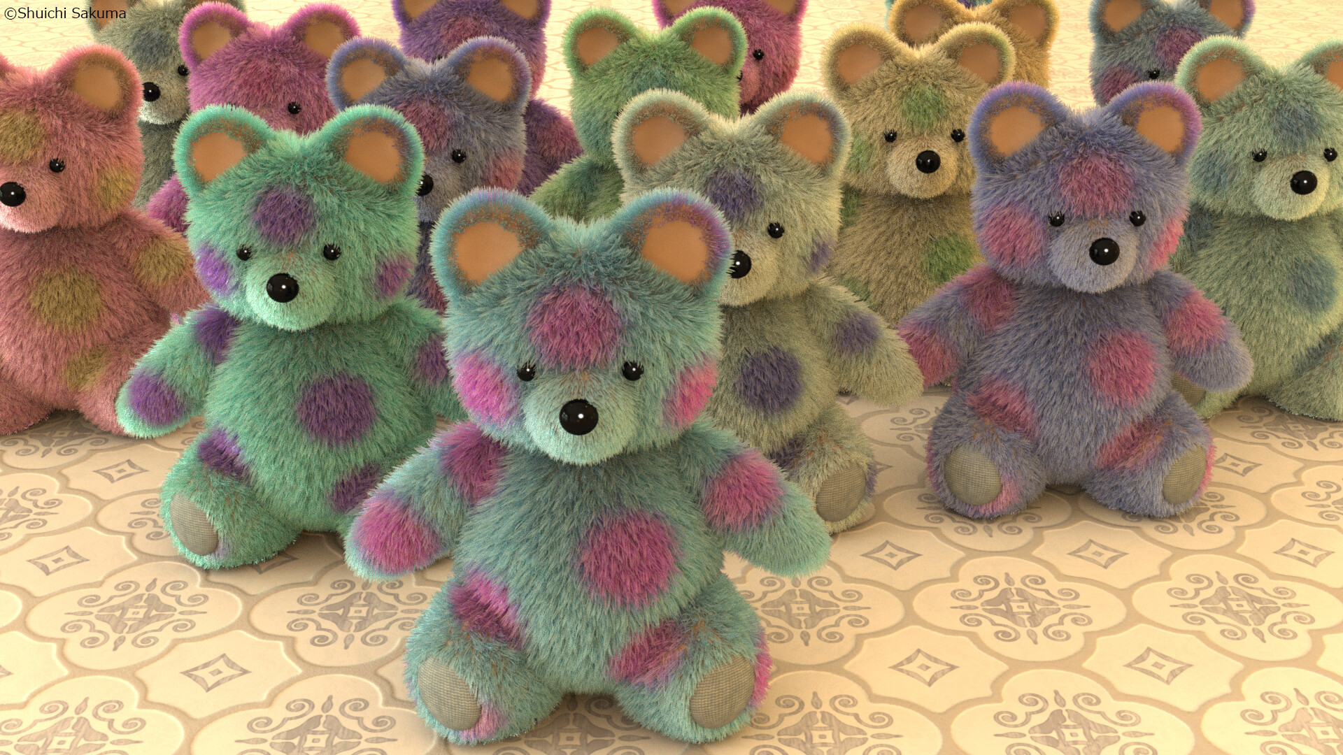 ArtStation - Houdini Fur Karma XPU render