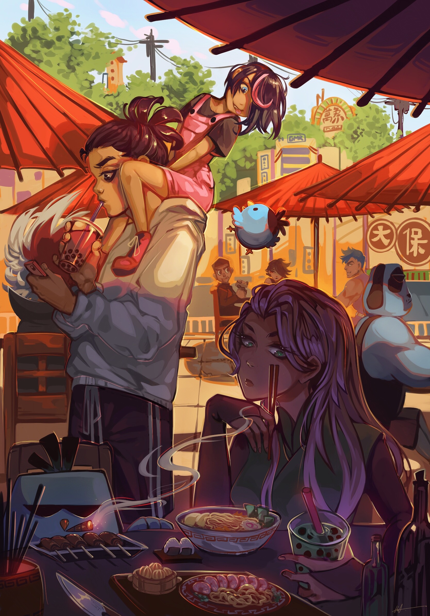 ArtStation - GO XIAO FEI! - ScissorSeven Fan Art