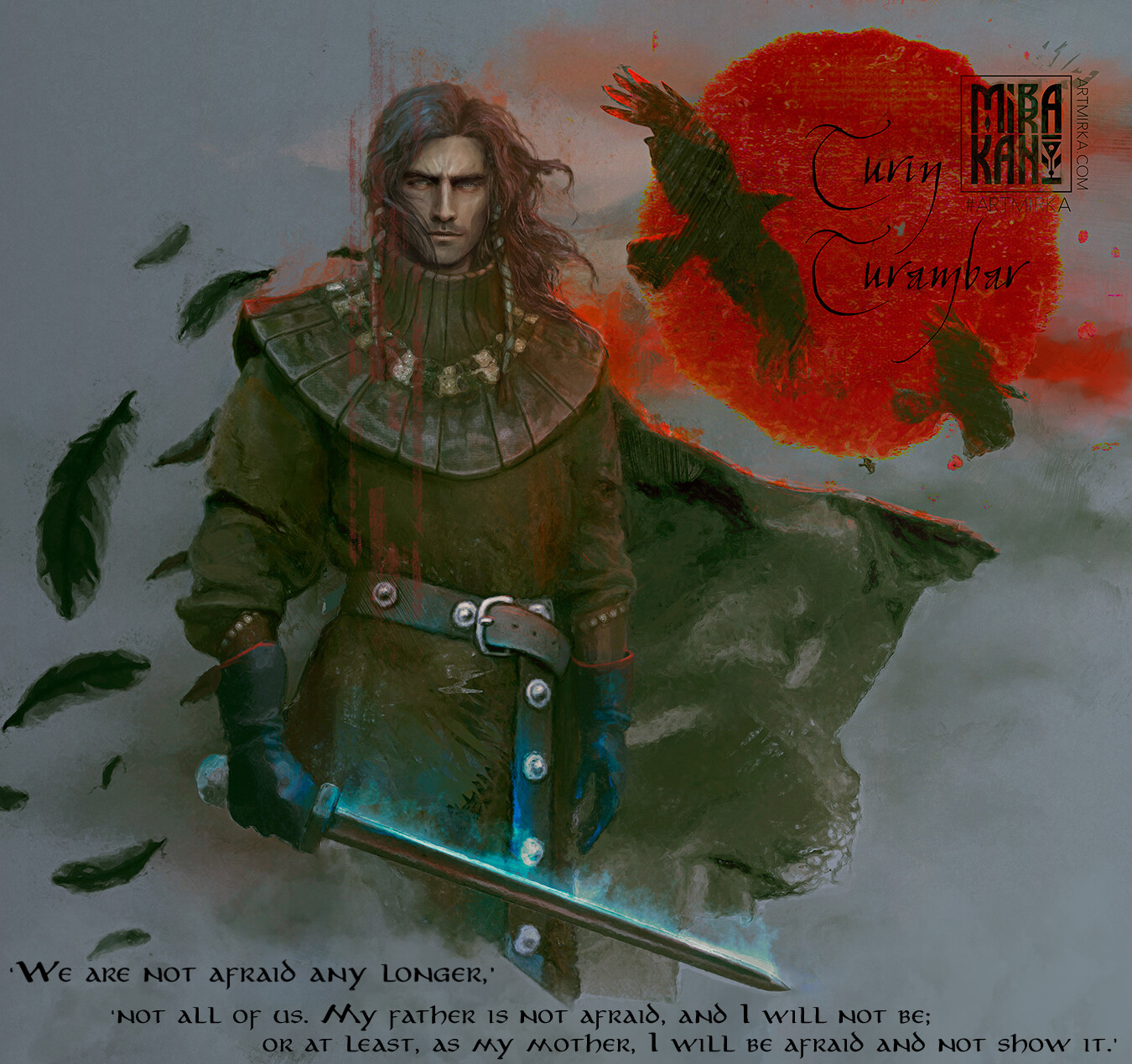 Turin Turambar by MIRRA KAN | Servia D. : r/ImaginaryMiddleEarth