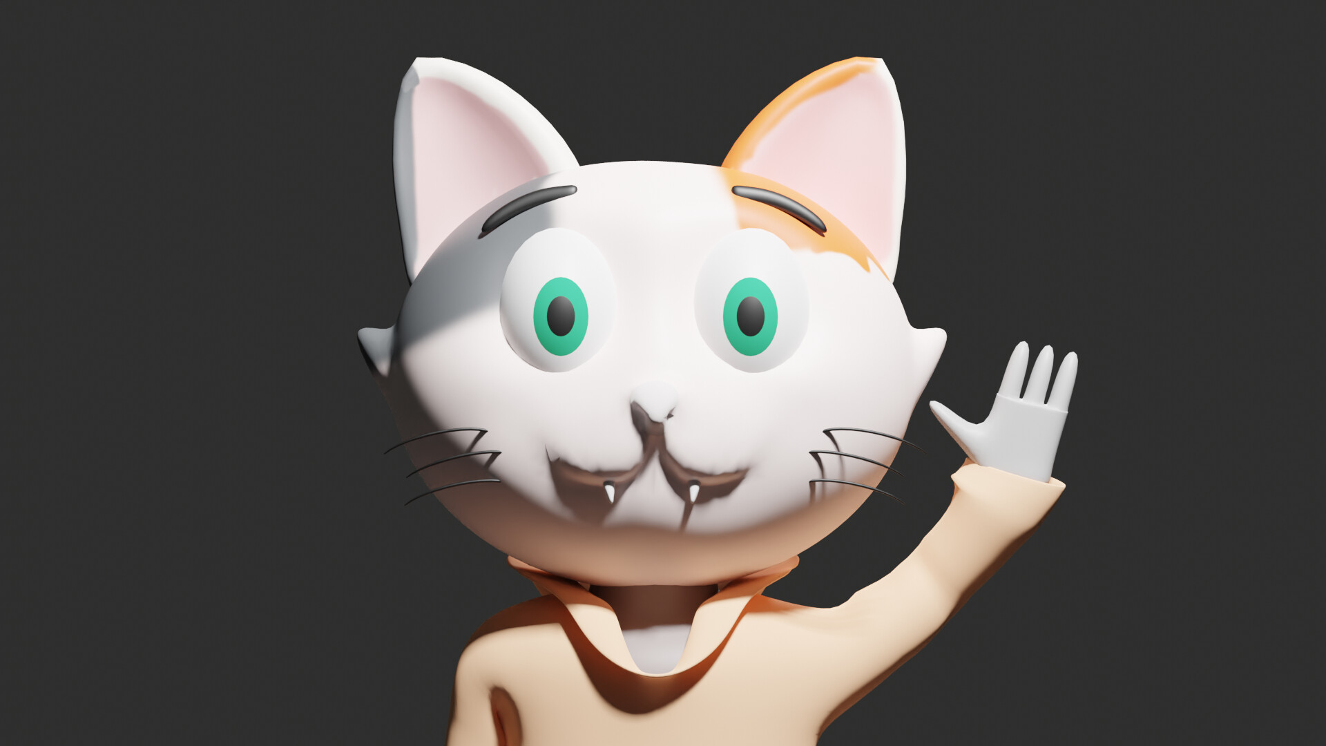 ArtStation - Cute Cat Character