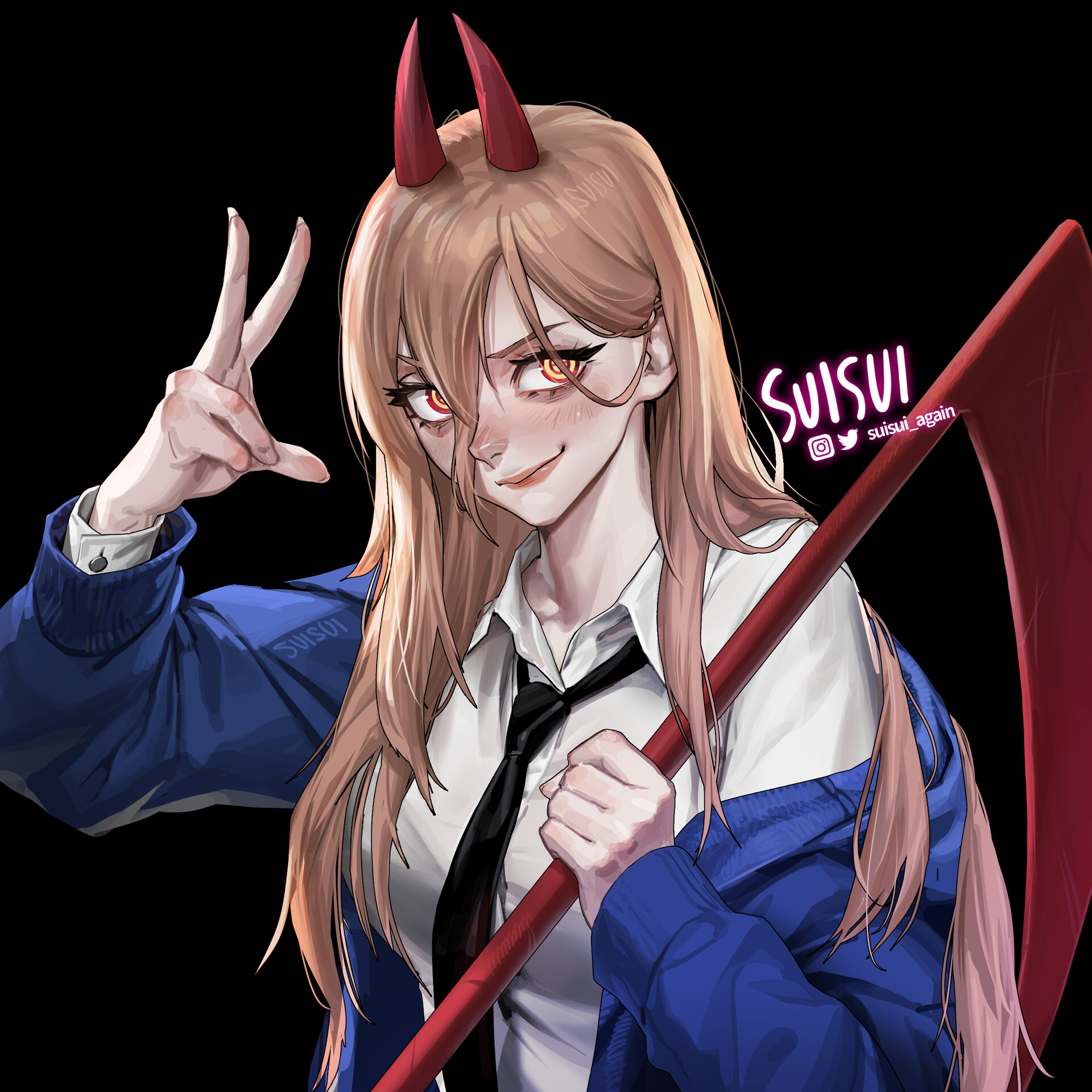 ArtStation - Chainsawman Power Fanart