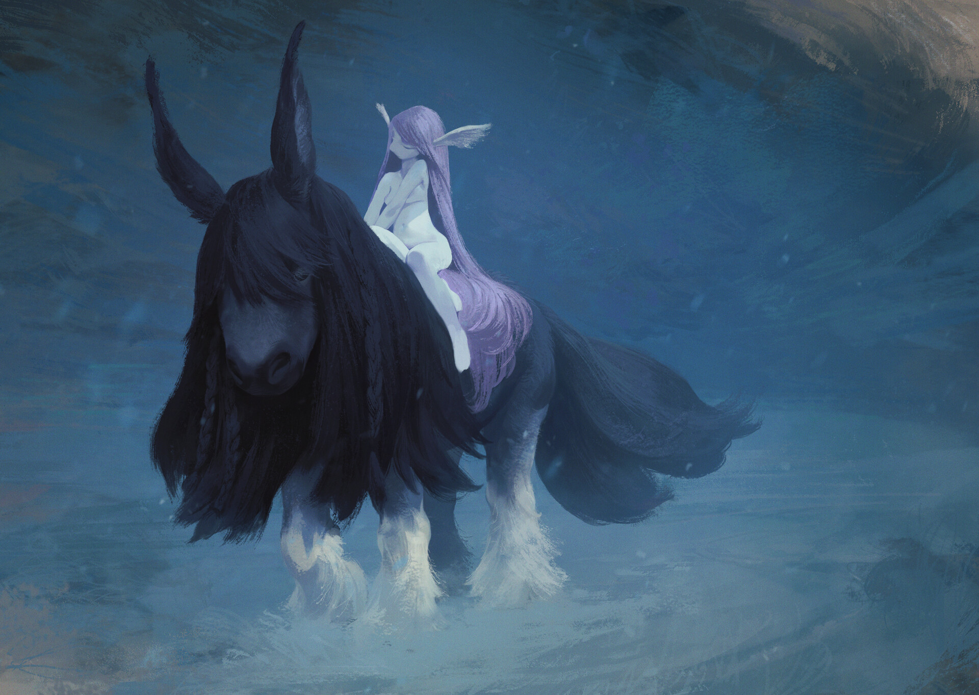 ArtStation - Winter Elf