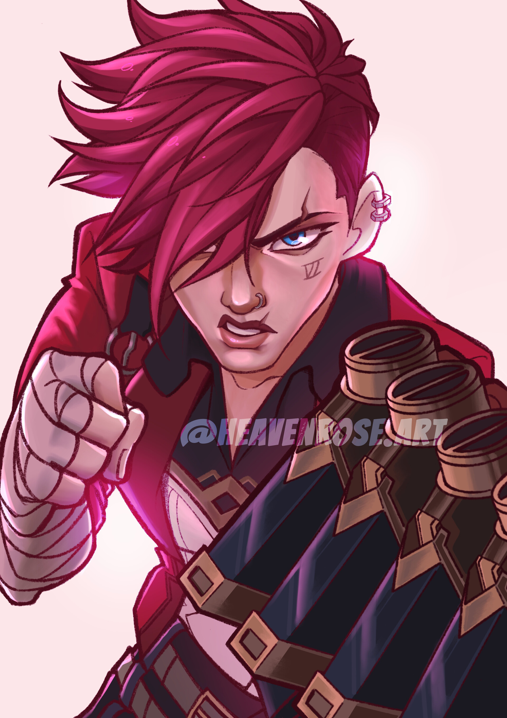 ArtStation - Vi from ARCANE