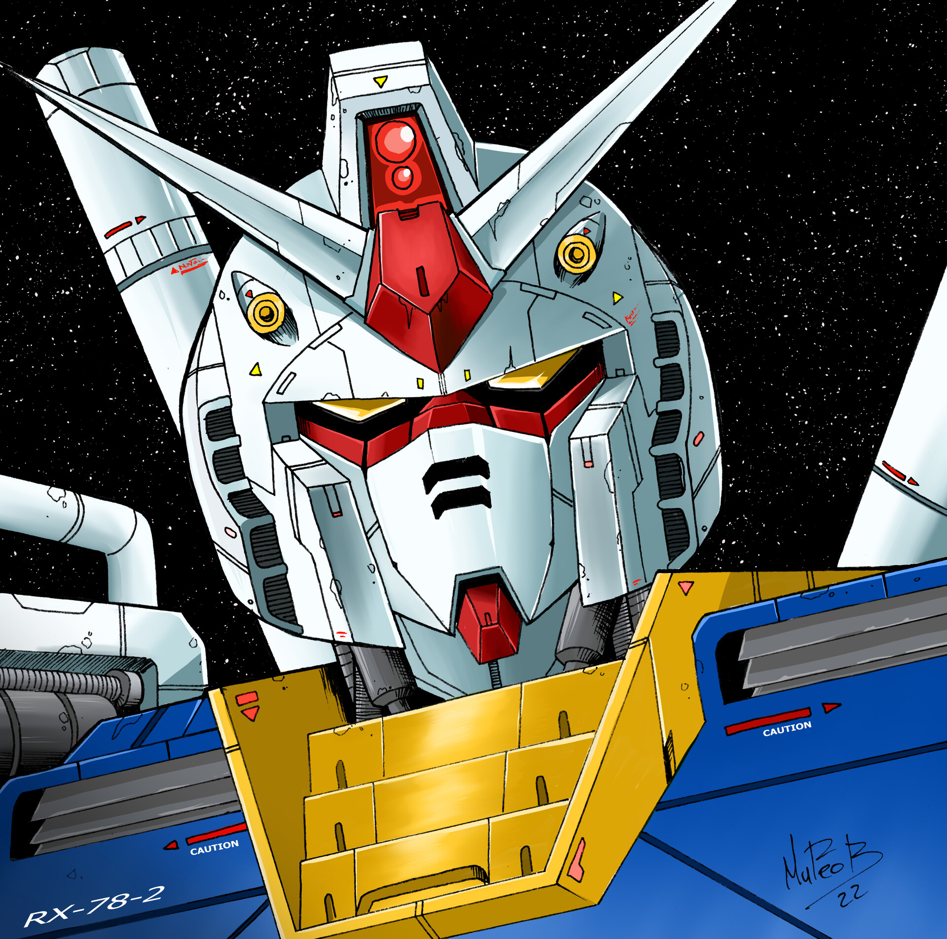 ArtStation - Gundam RX-78-2