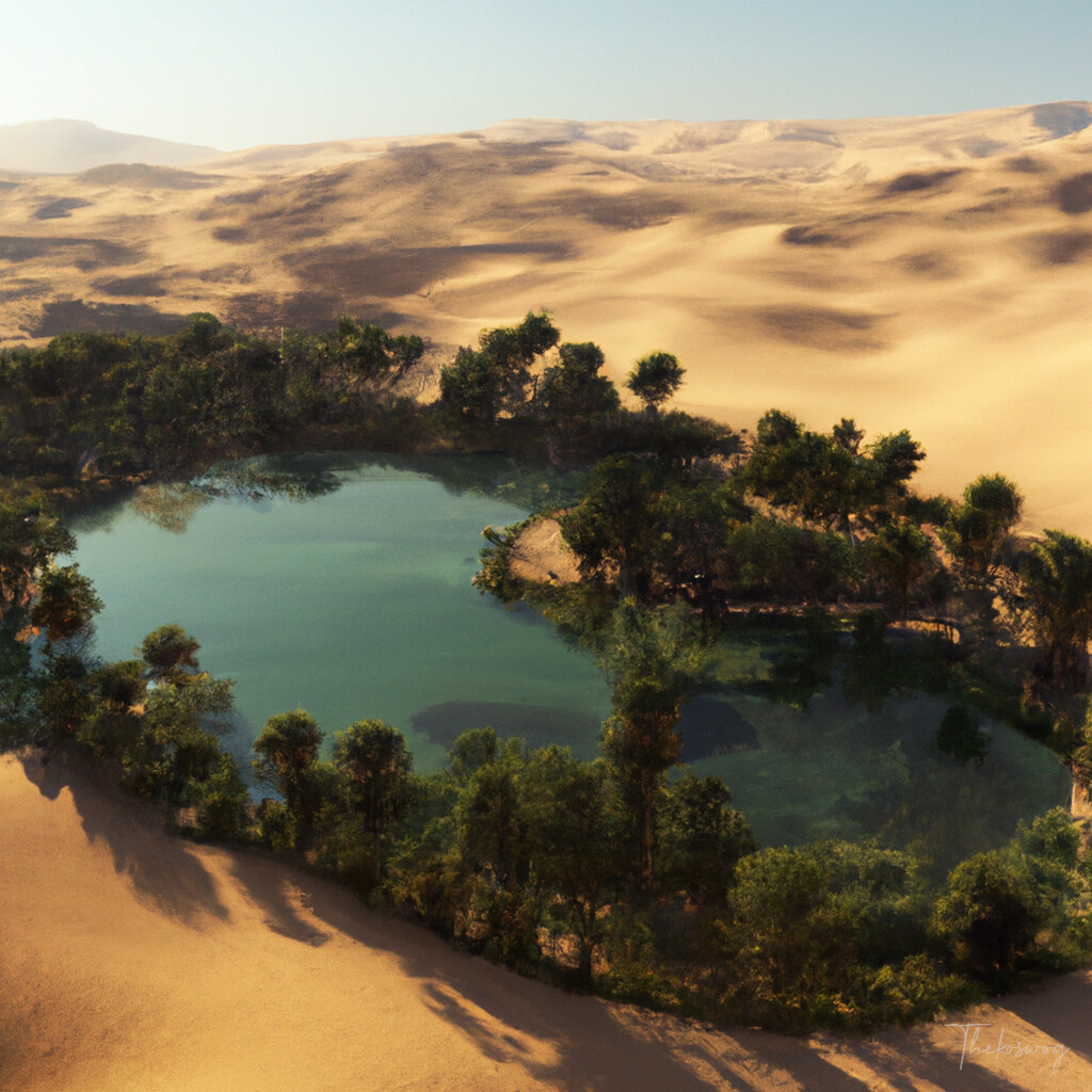 ArtStation - DUM : Desert Lake