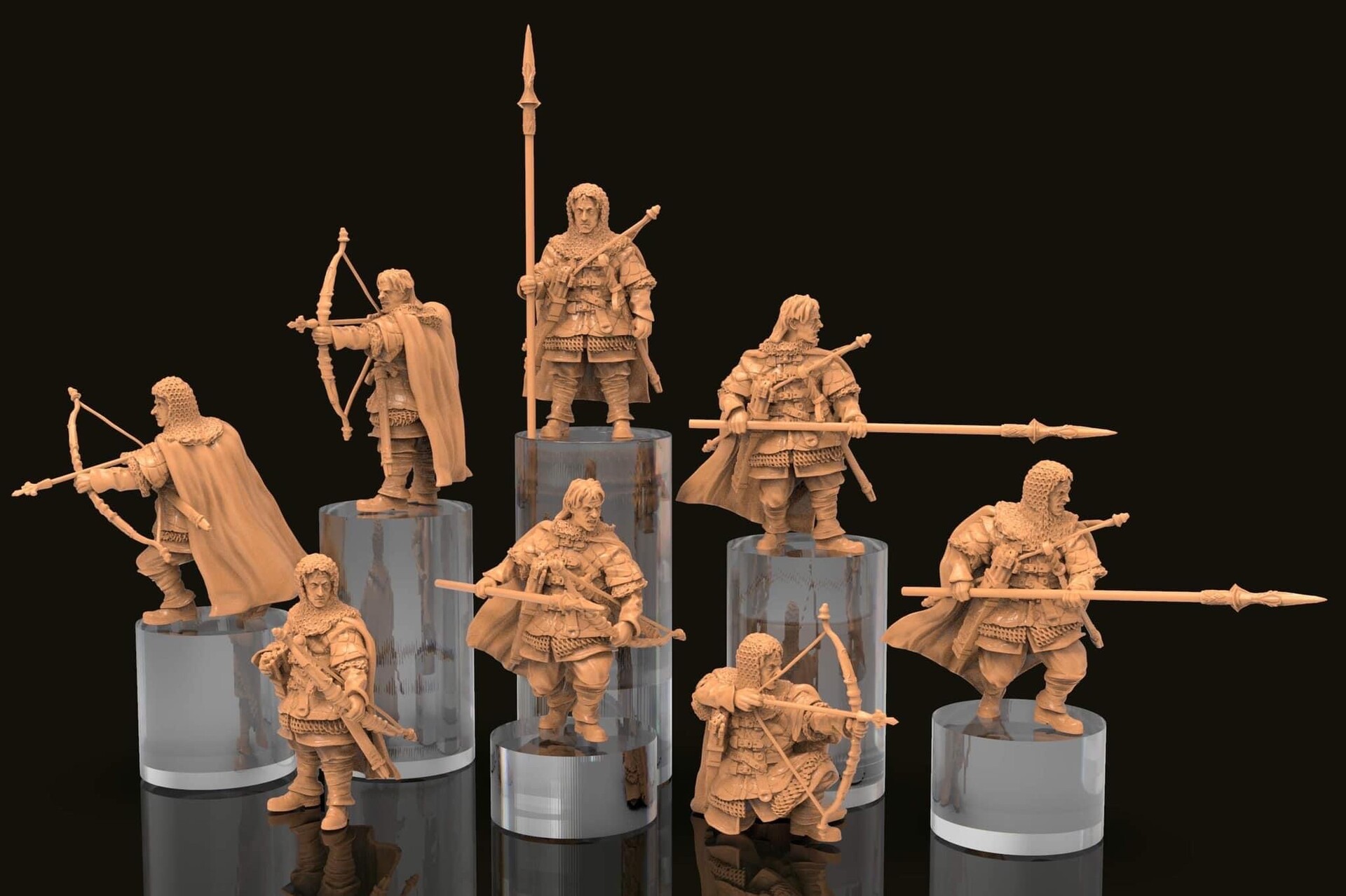 ArtStation - Warriors 28mm