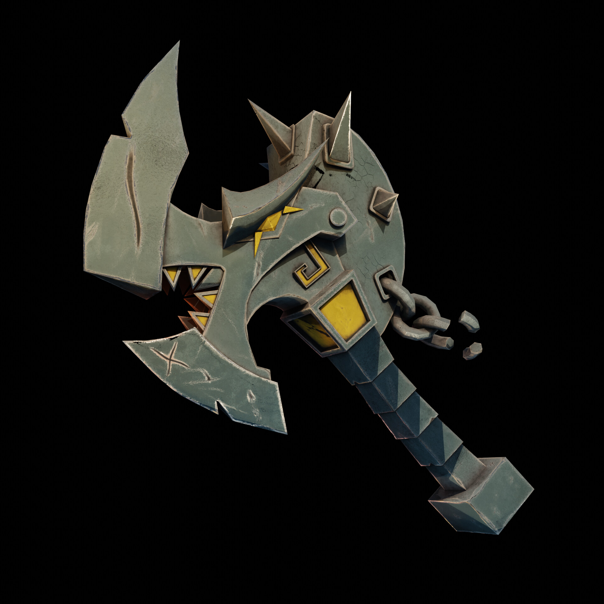 ArtStation - Dragon Axe.