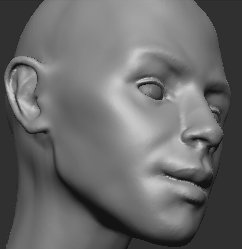 Claire Neilson - 3D Modeled Head