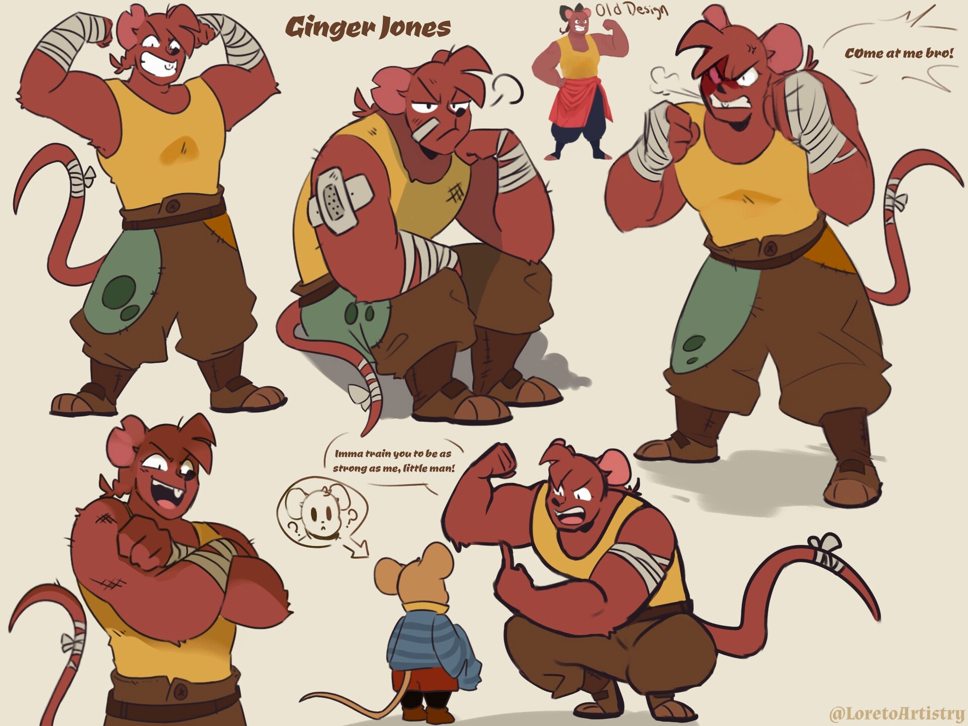 ArtStation - OC- Ginger Jones