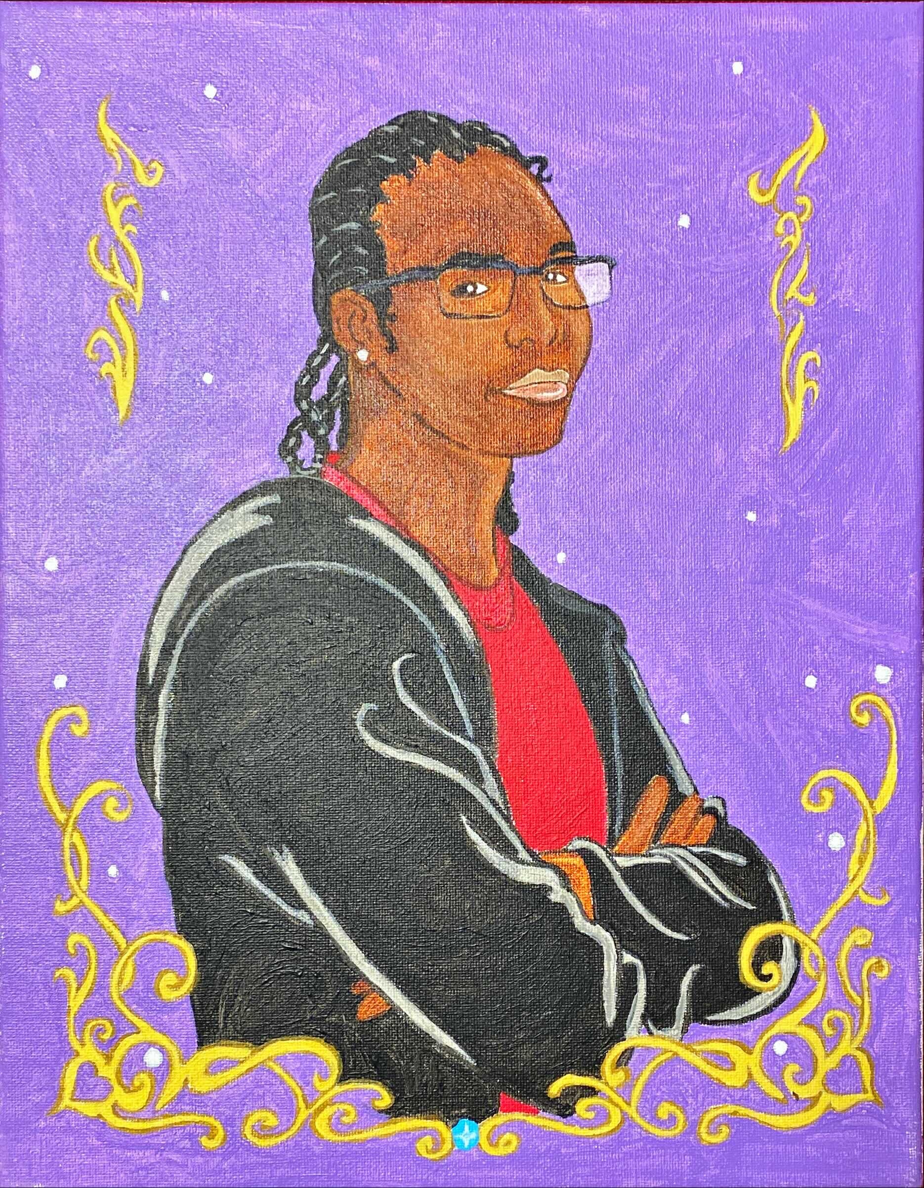 ArtStation - Self Portrait - Fierce and Determined