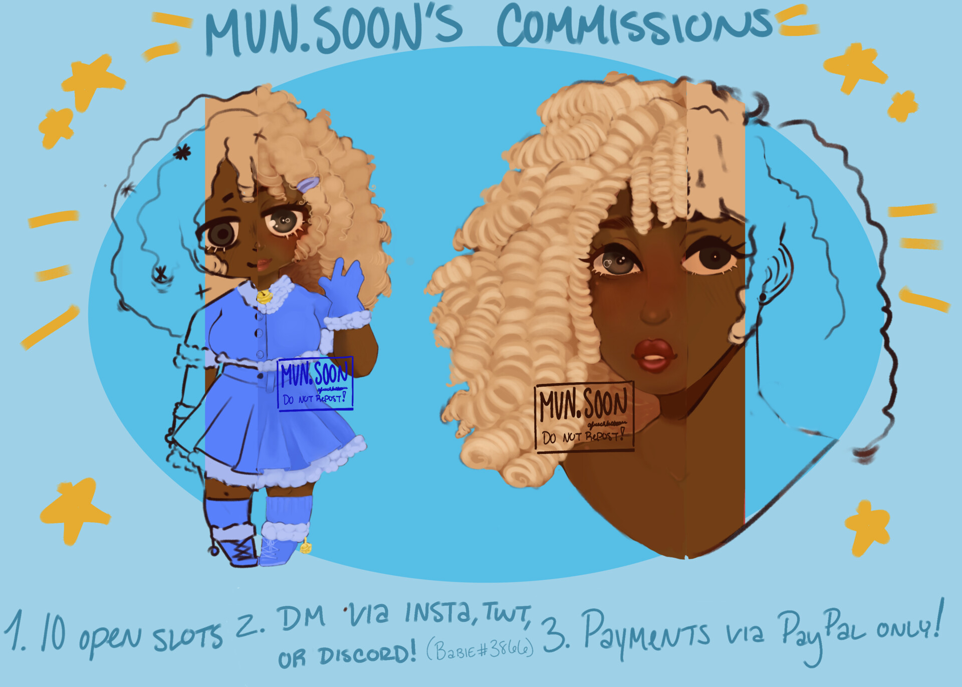 ArtStation - Commission Sheet!