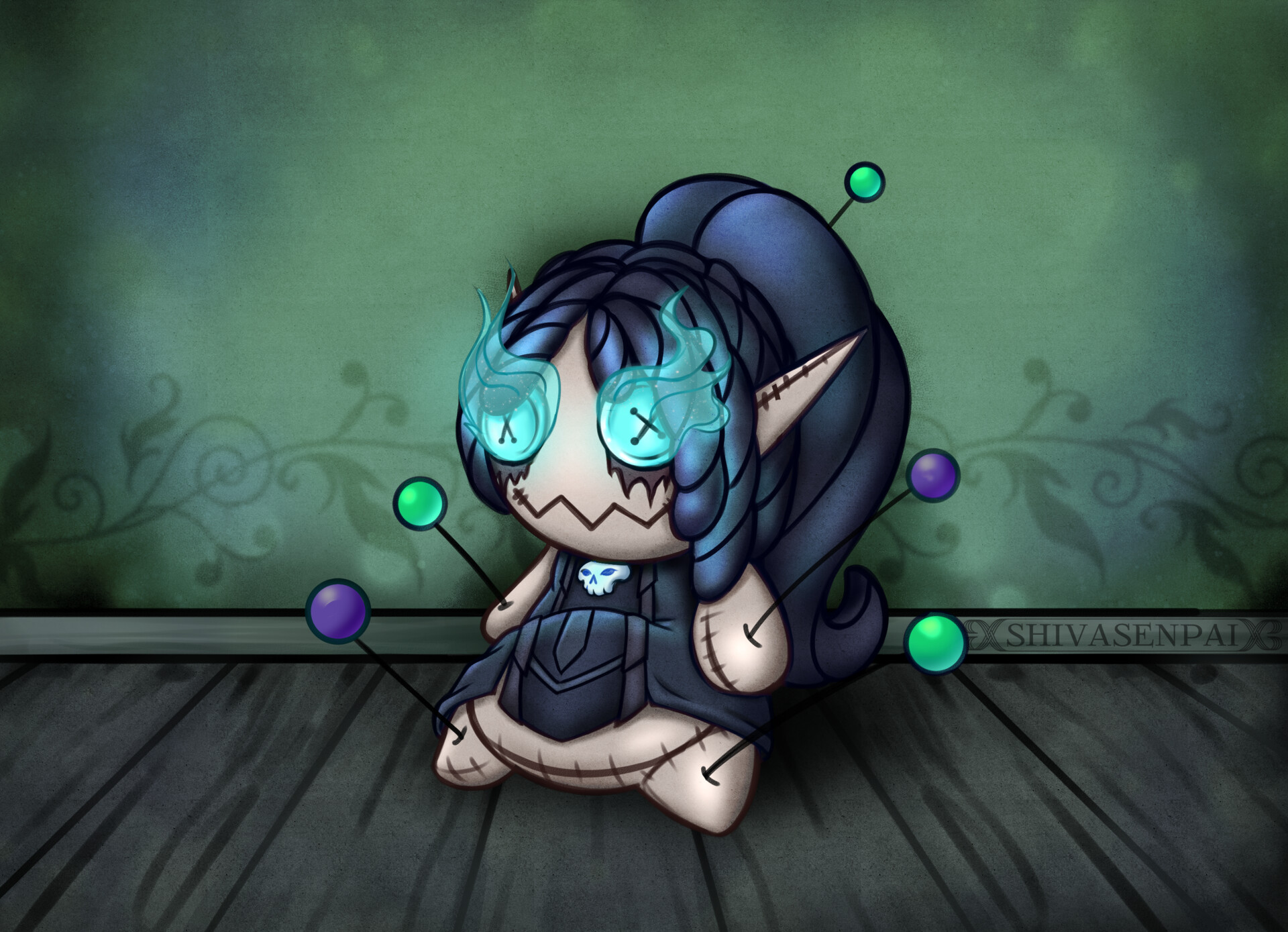 ArtStation - Kayronna YCH Voodoo Doll