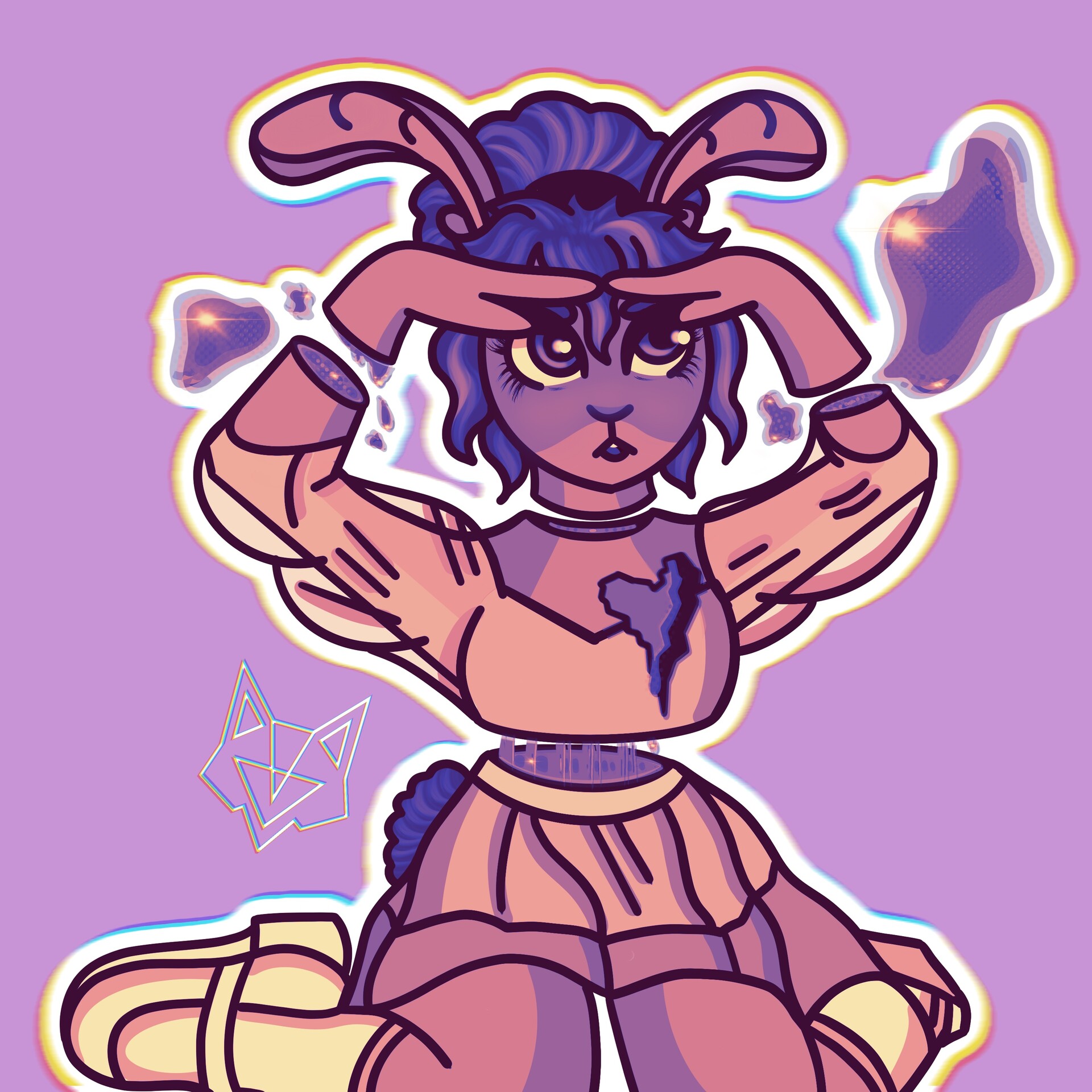 ArtStation - bunny🐰🤍