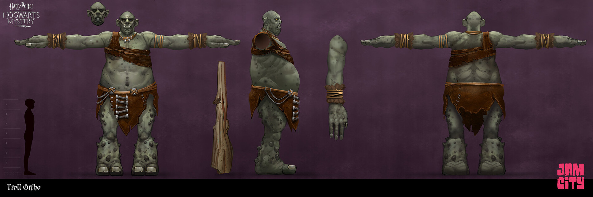 ArtStation - Harry Potter: Hogwarts Mystery Troll