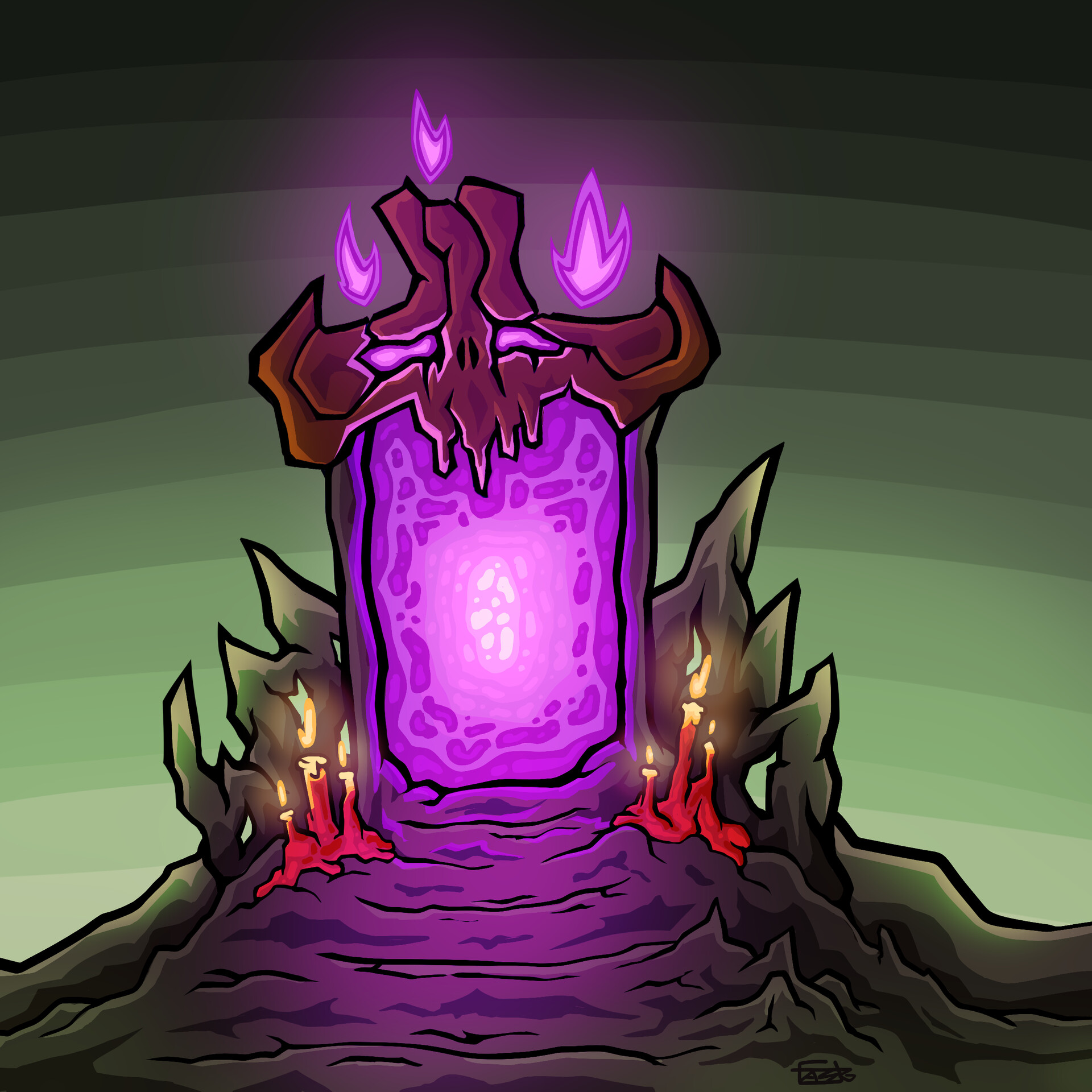 ArtStation - Ominous Portal