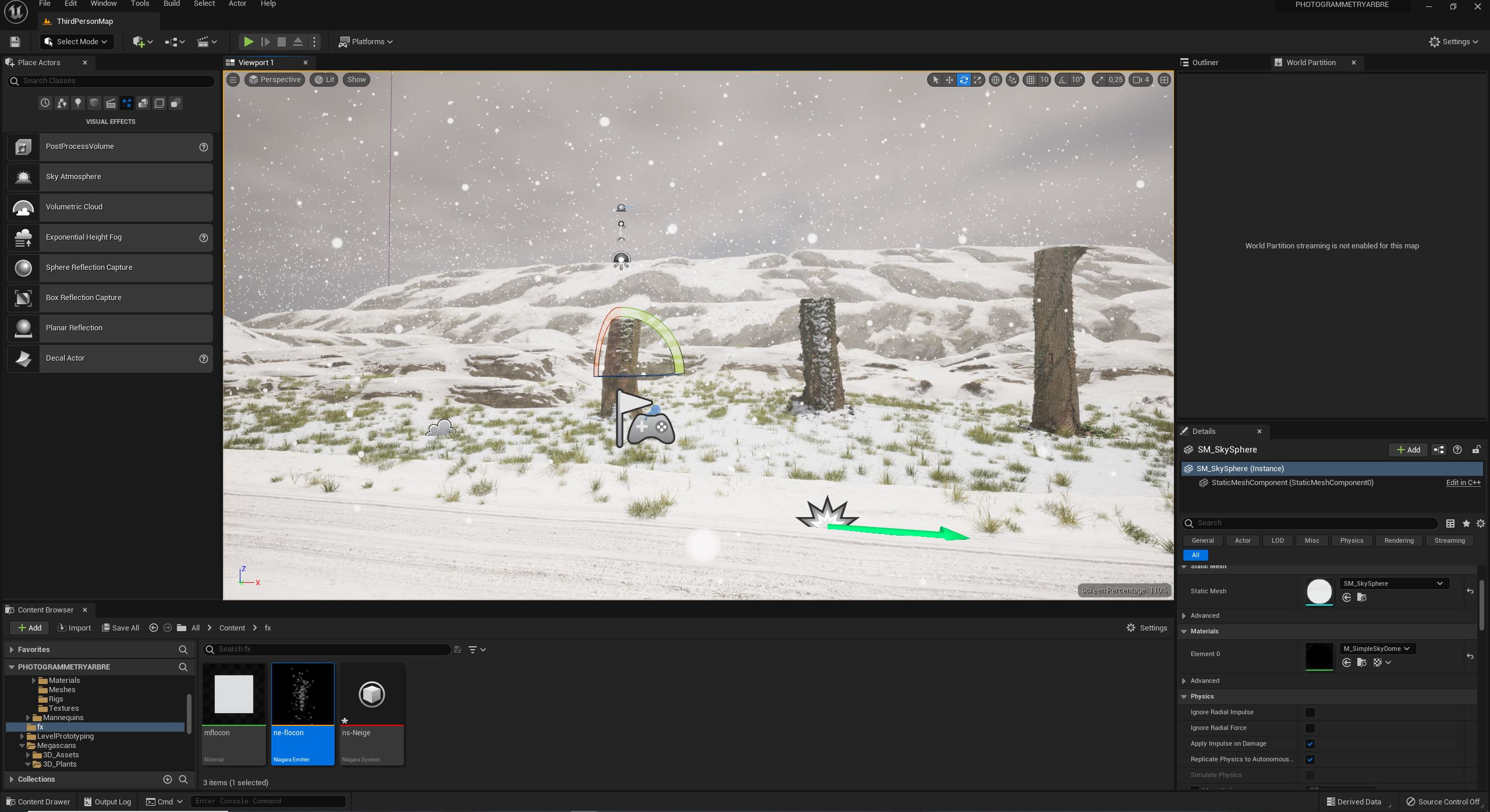 Benoit Bellard - Tree Photogrammétrie ue5 Niagara