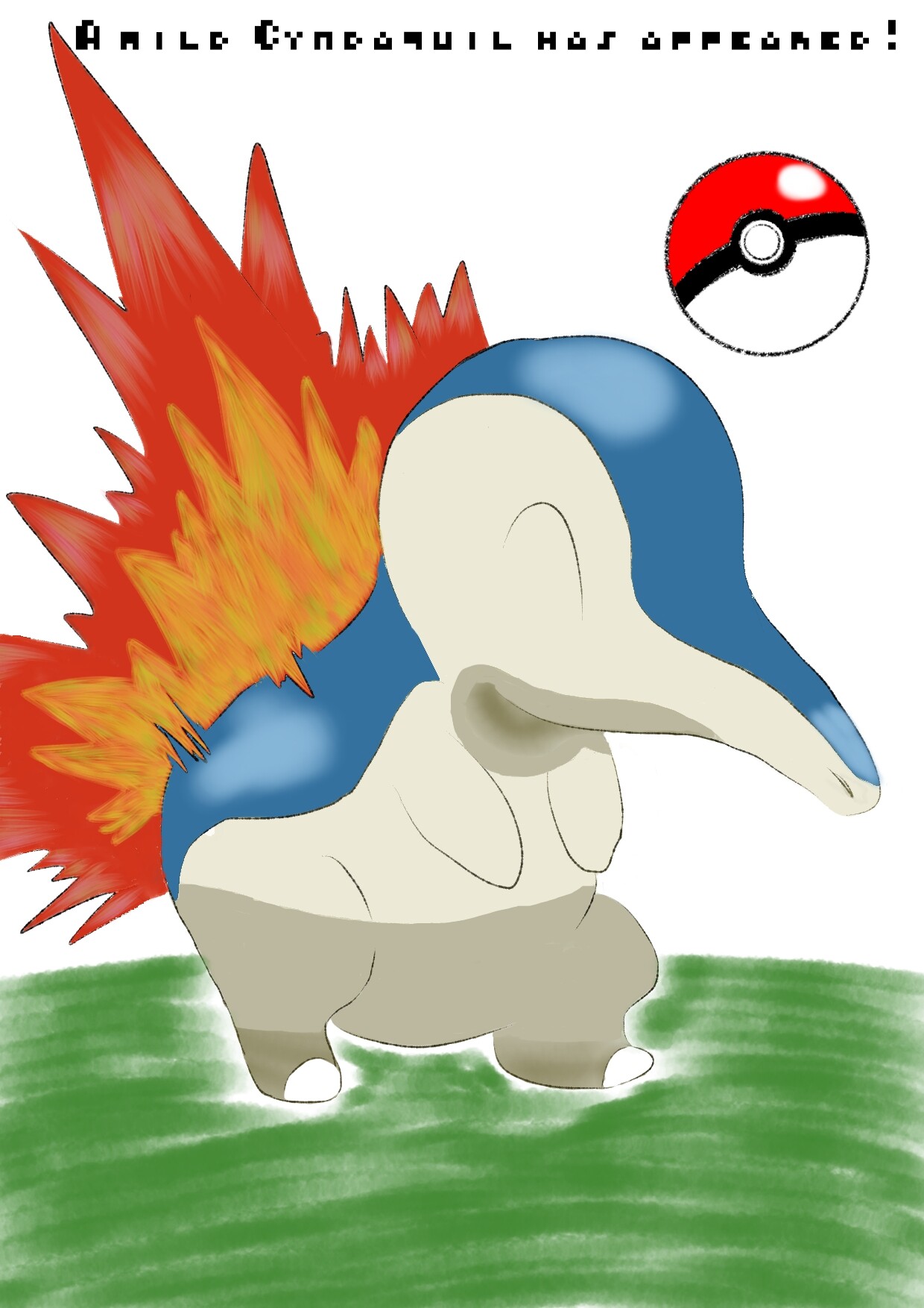 ArtStation - A wild Cyndaquil has appeared!