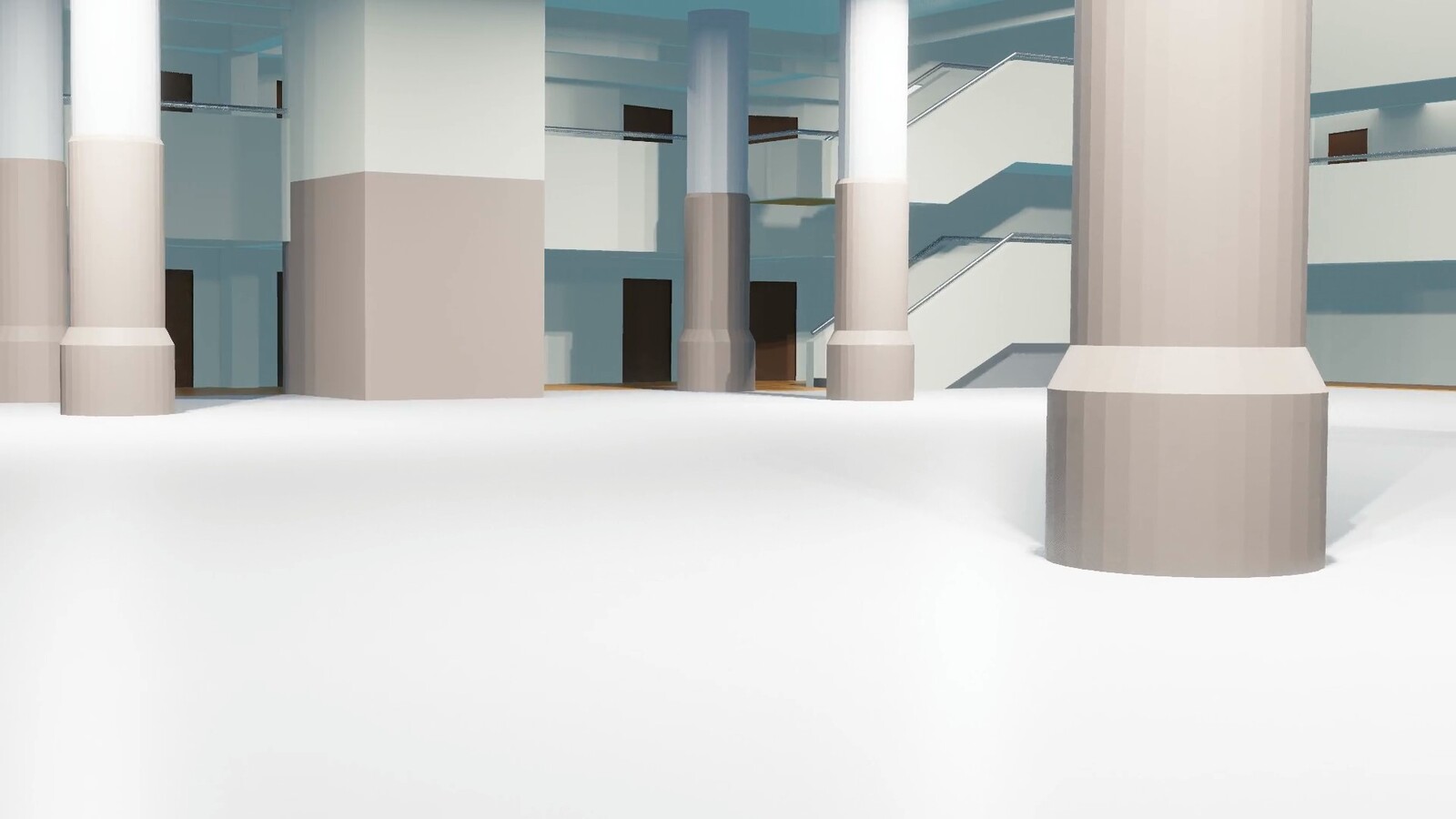 Sigrid Amazona - School Building 3D Model