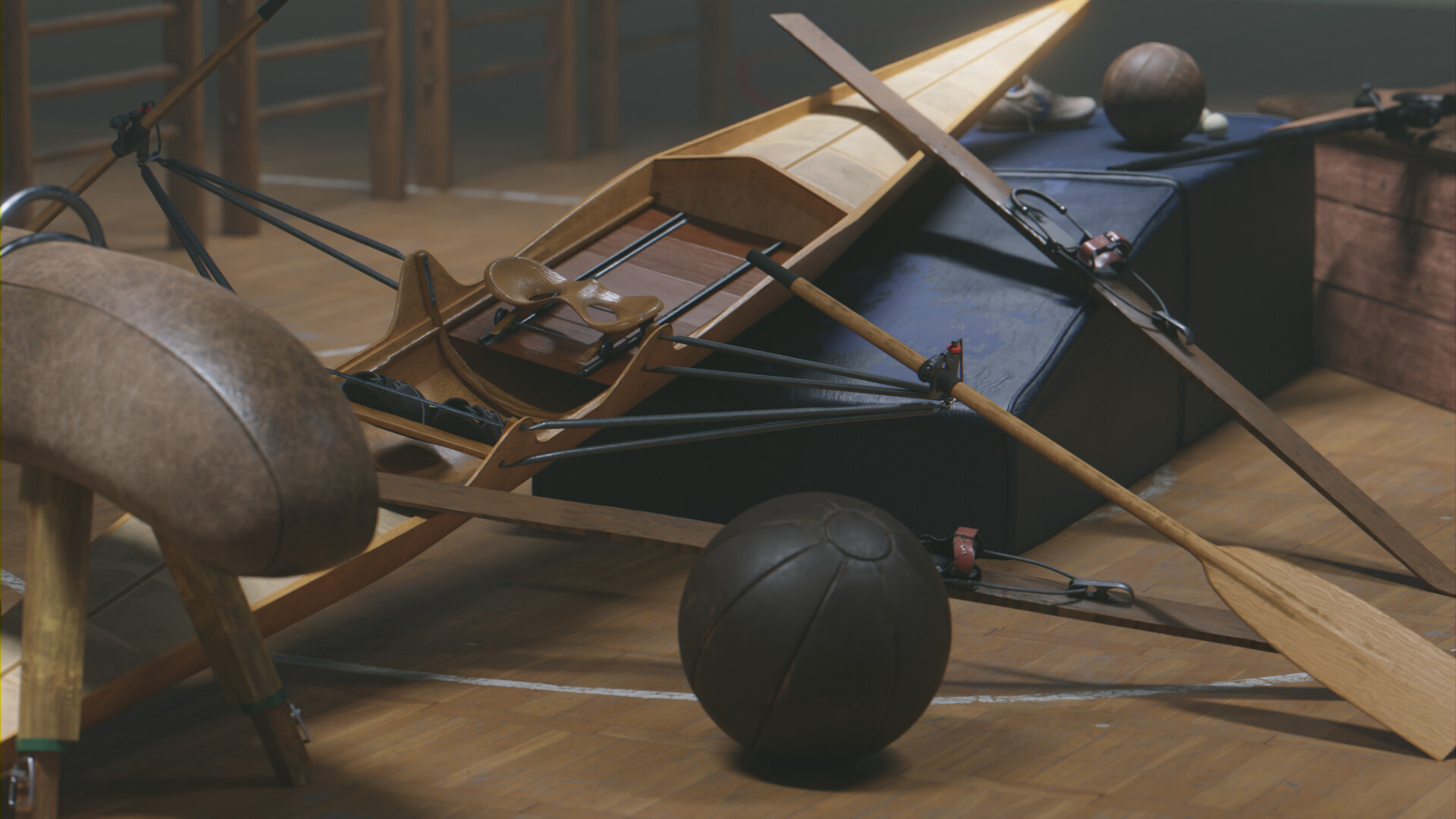 ArtStation - Retro sport