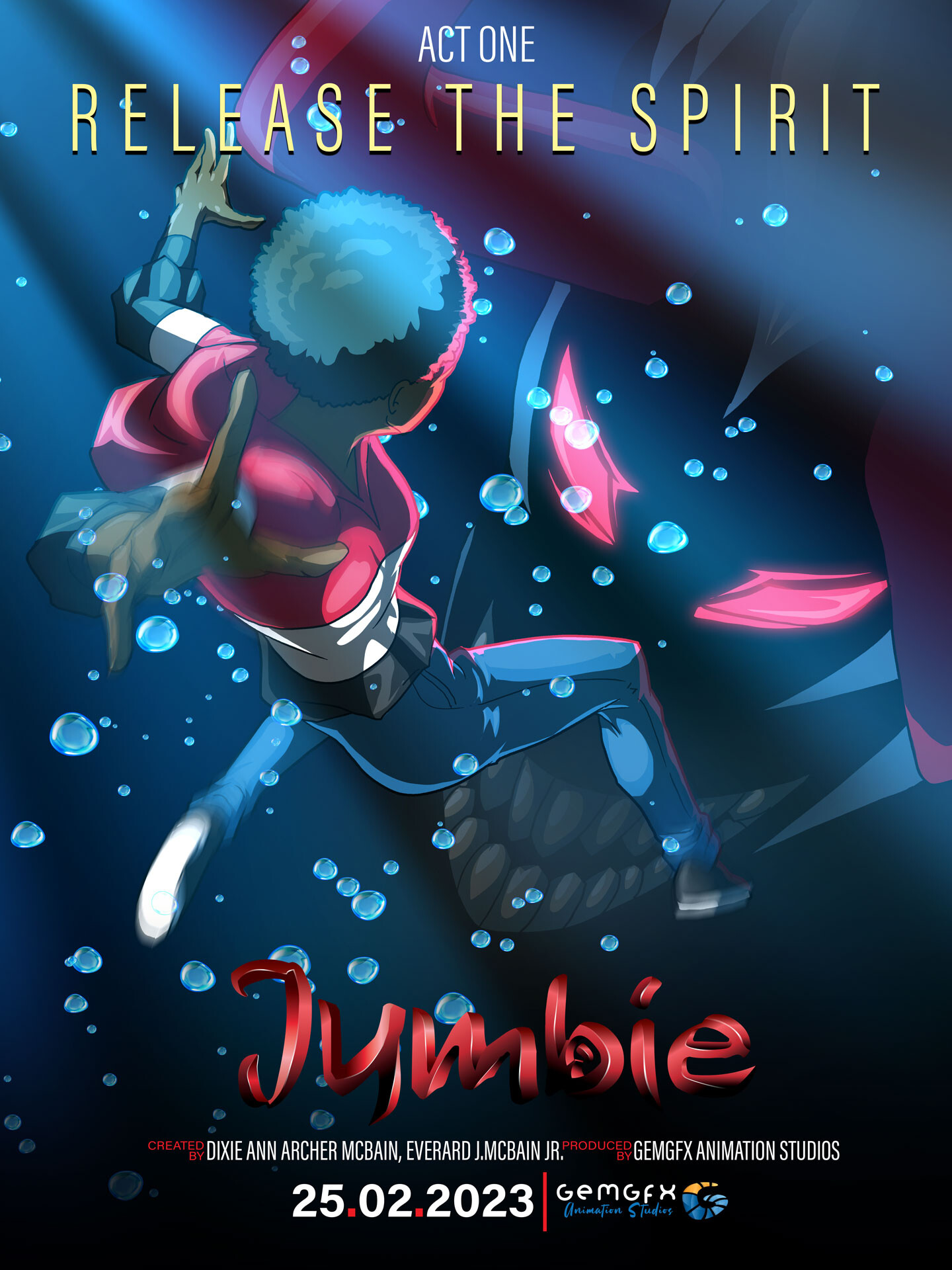 Everard McBain - Jumbie Release The Spirit Act One Poster