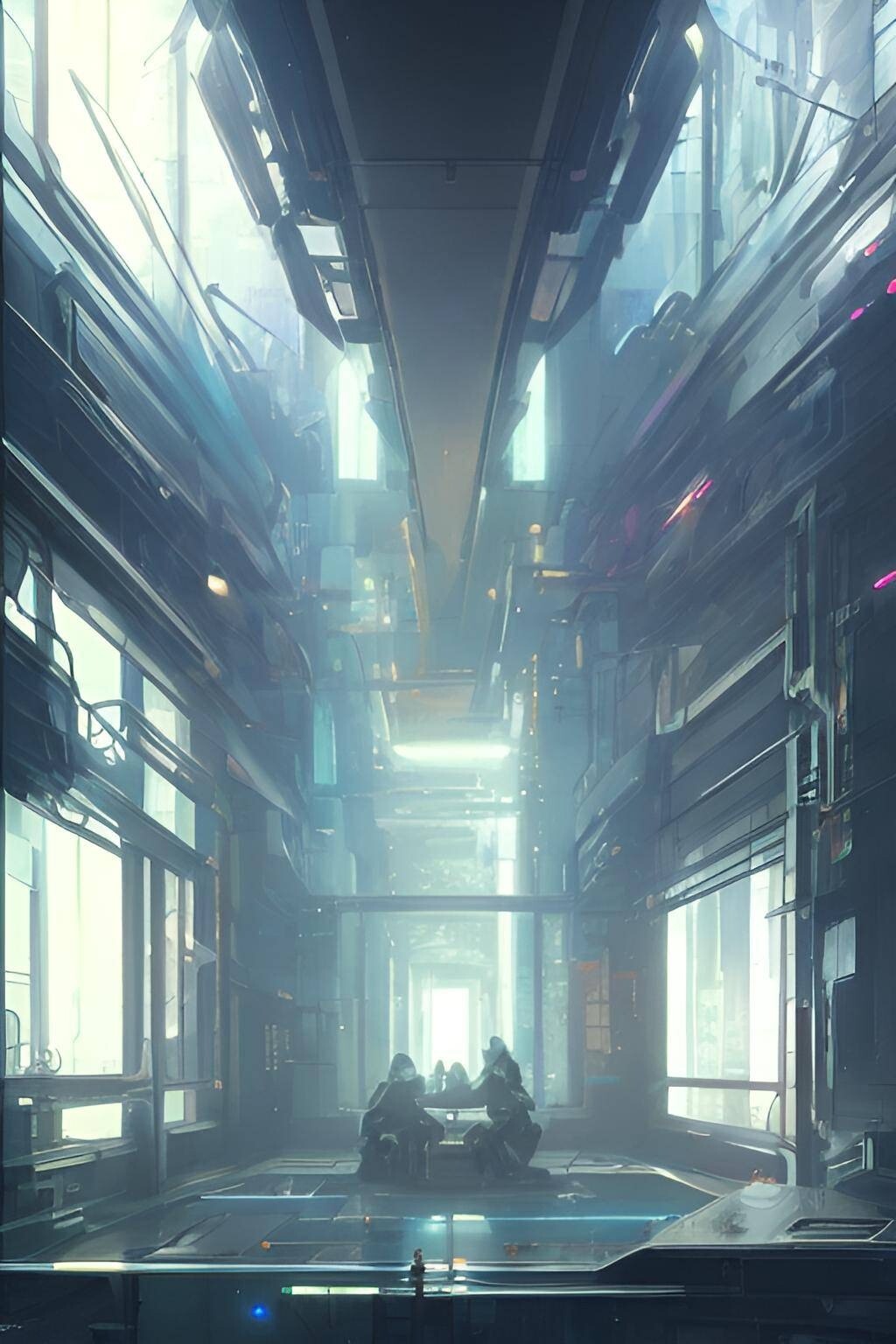 ArtStation - Cyberpunk house