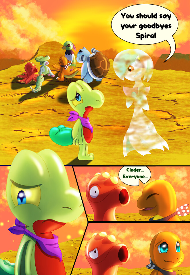 ArtStation - Unexpected farewell (Mini-Comic)