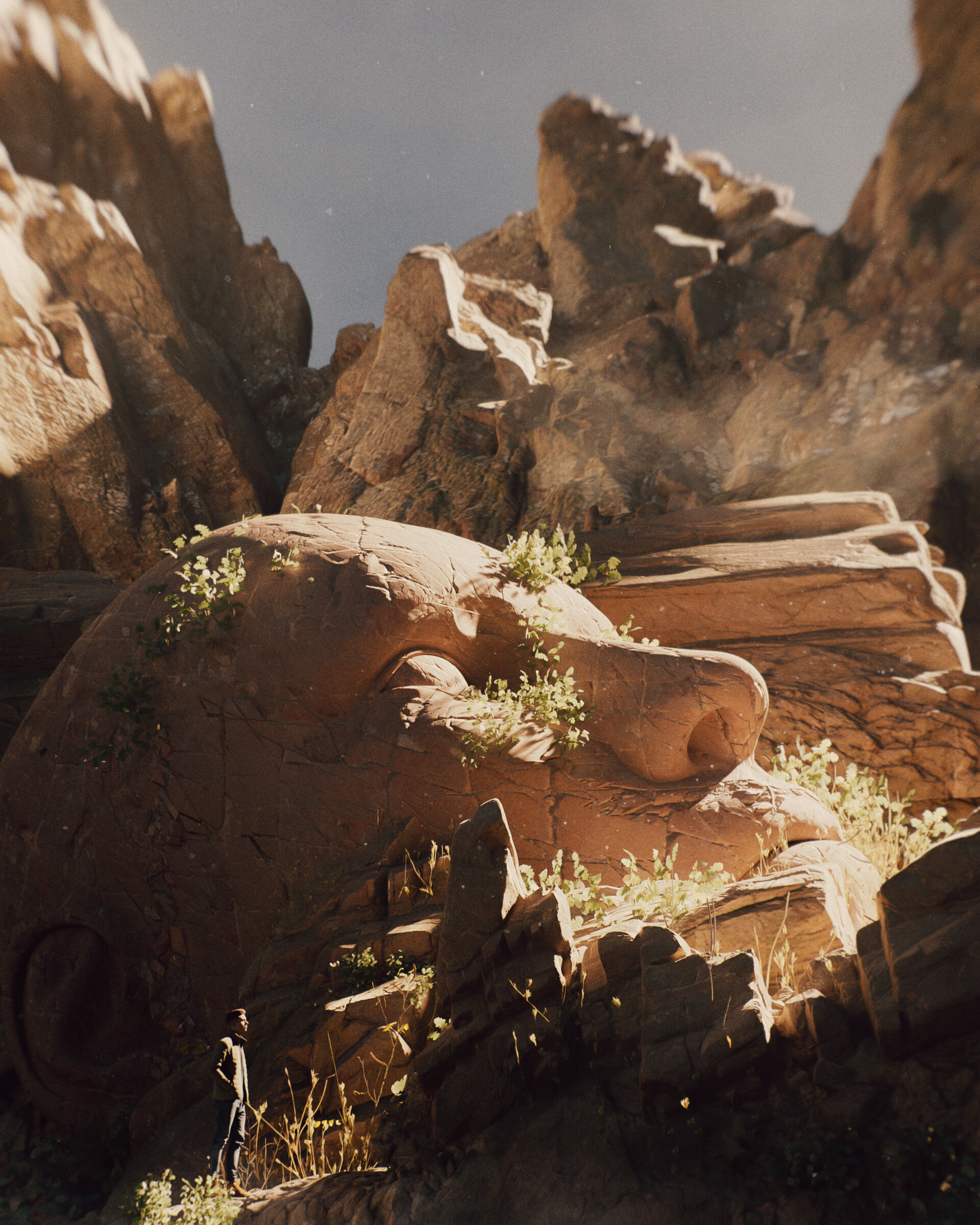 ArtStation - Stone Head