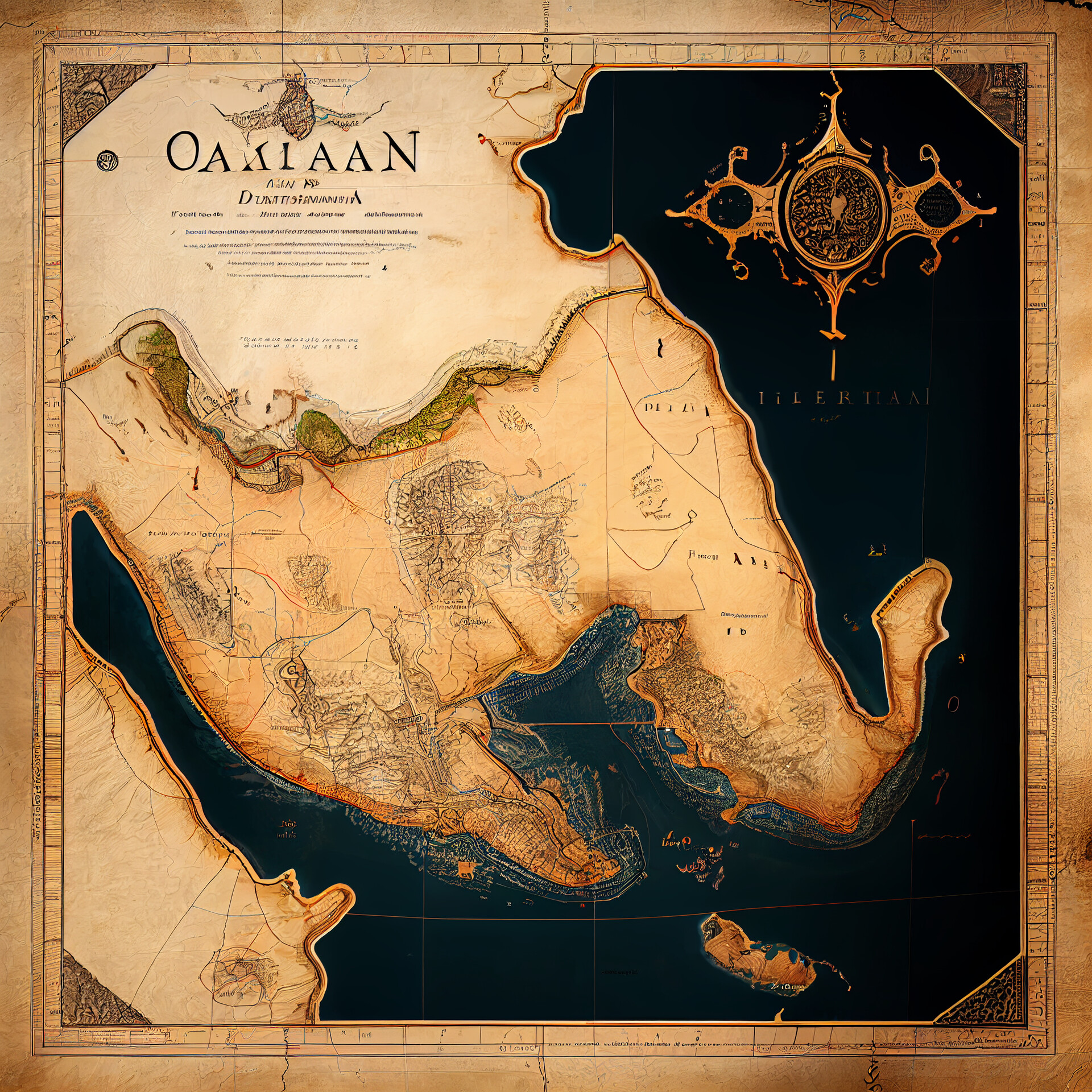 ArtStation - My Map Designs Test I