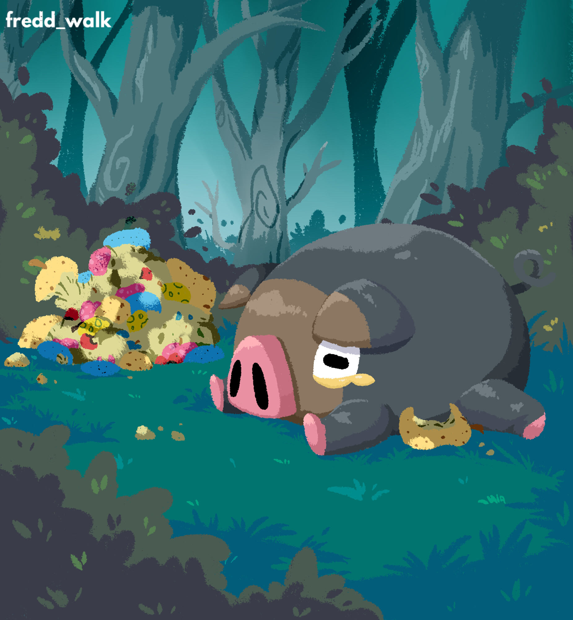 ArtStation - Lechonk