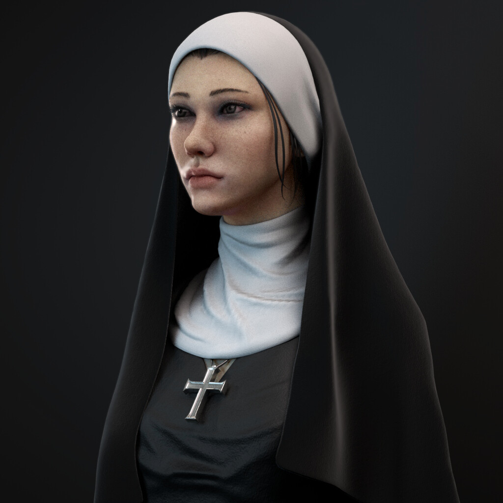 ArtStation - nun