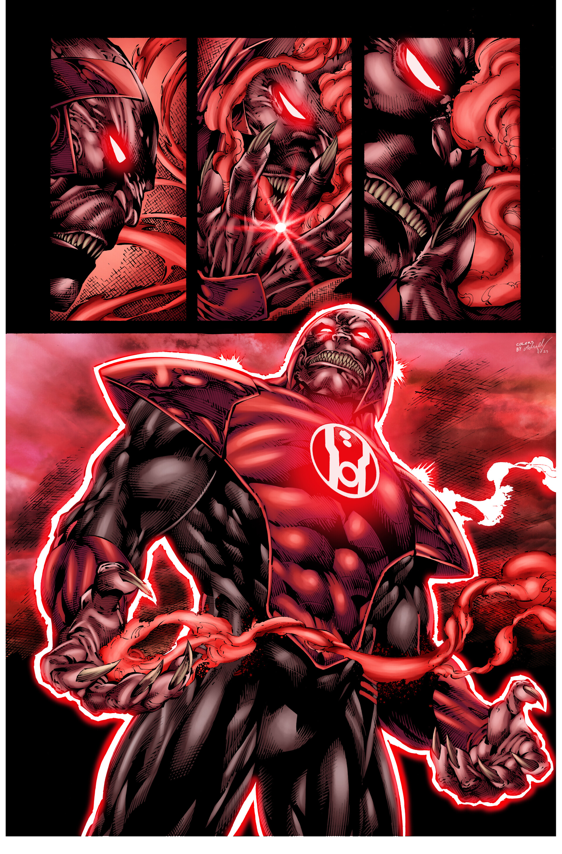 ArtStation - Atrocitus page COLORS sample