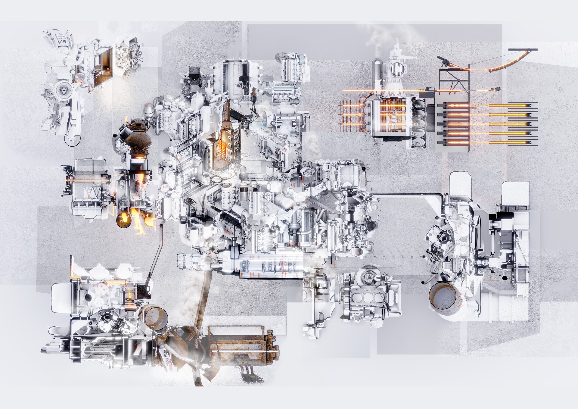Tim Wheeler - Petroleum Blight_composite_drawing_combustion_engine