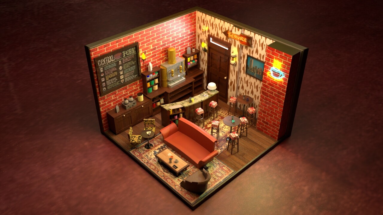 ArtStation - Central Perk