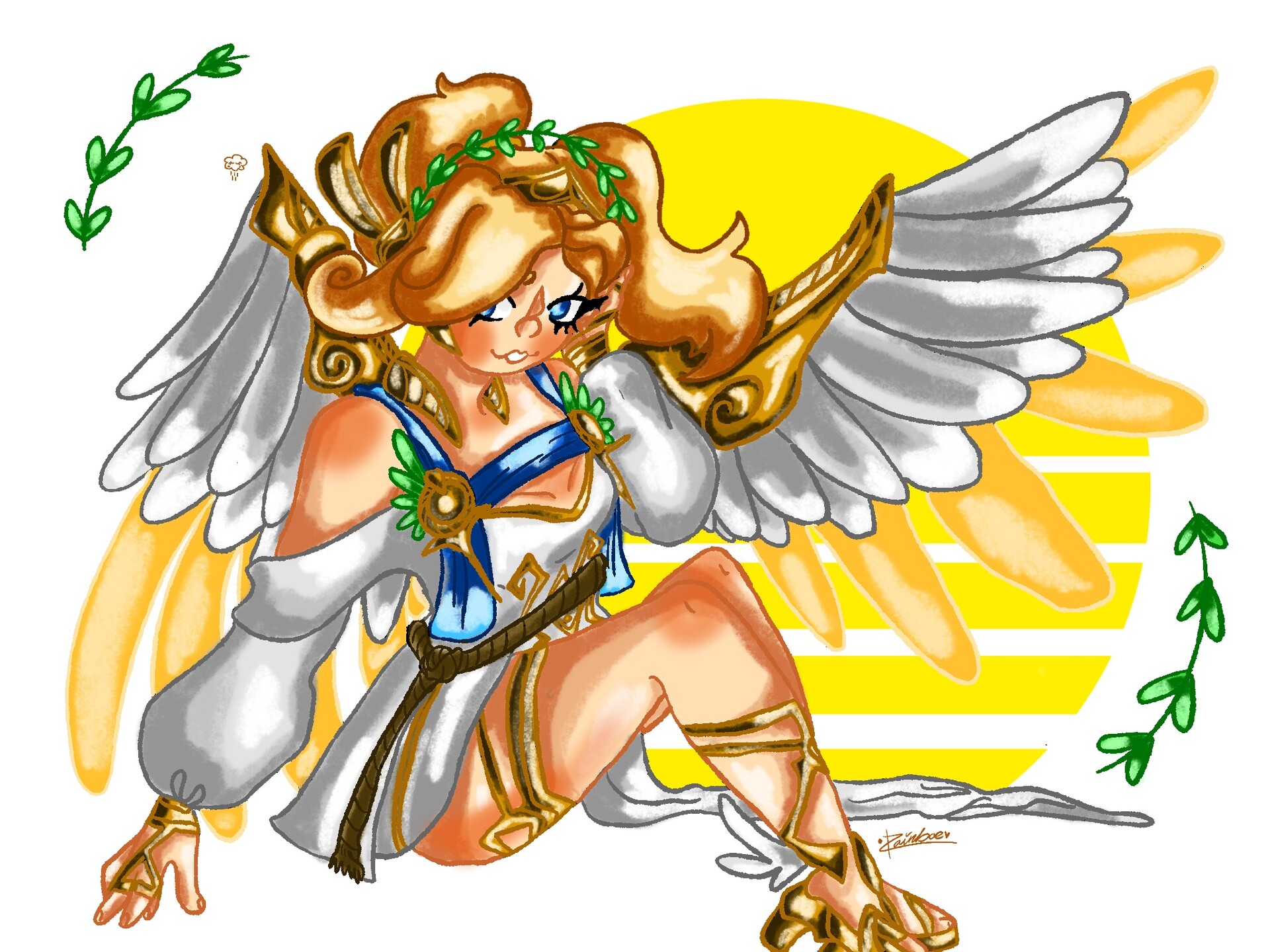 ArtStation - Winged Victory Mercy