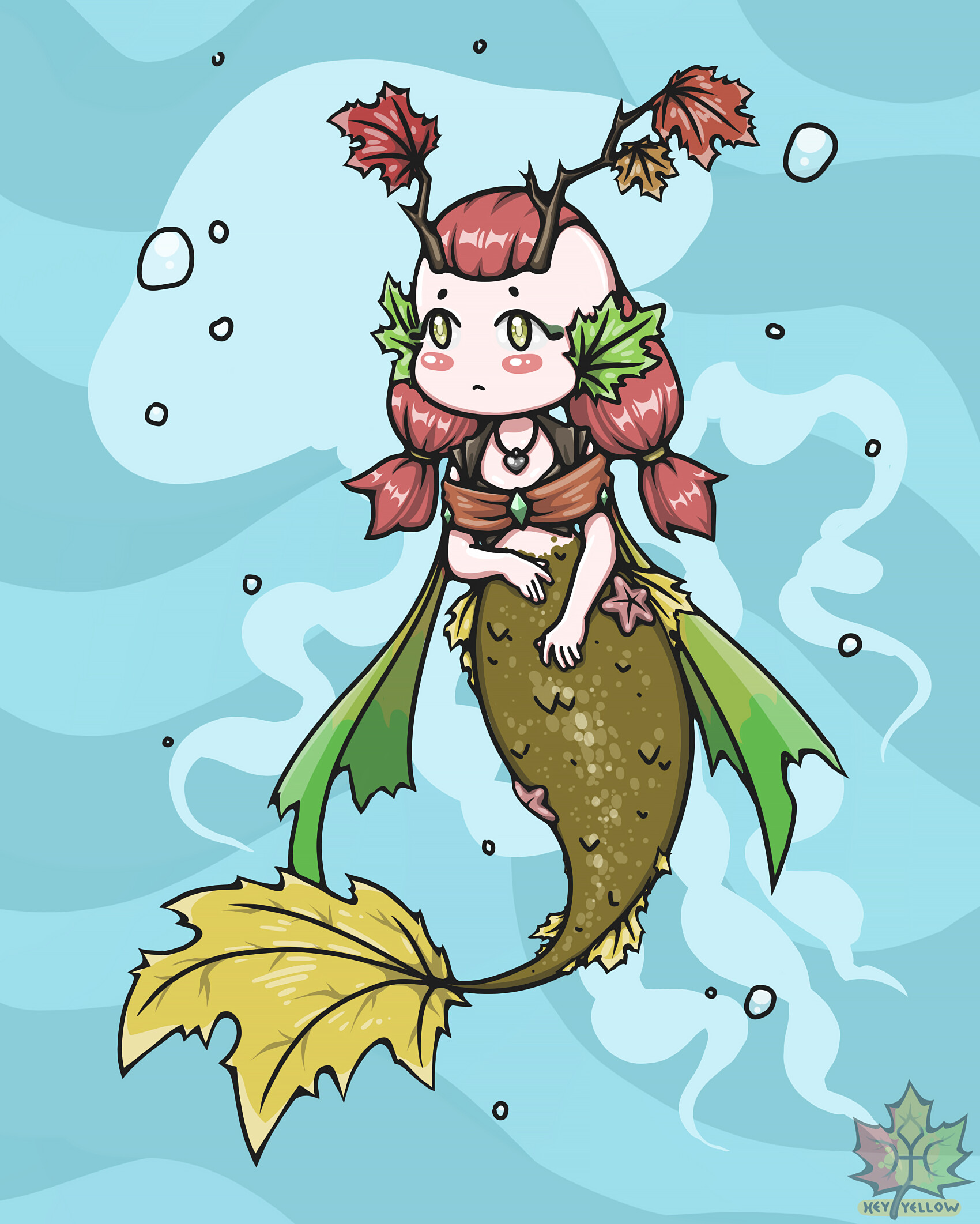 ArtStation - maple mermaid