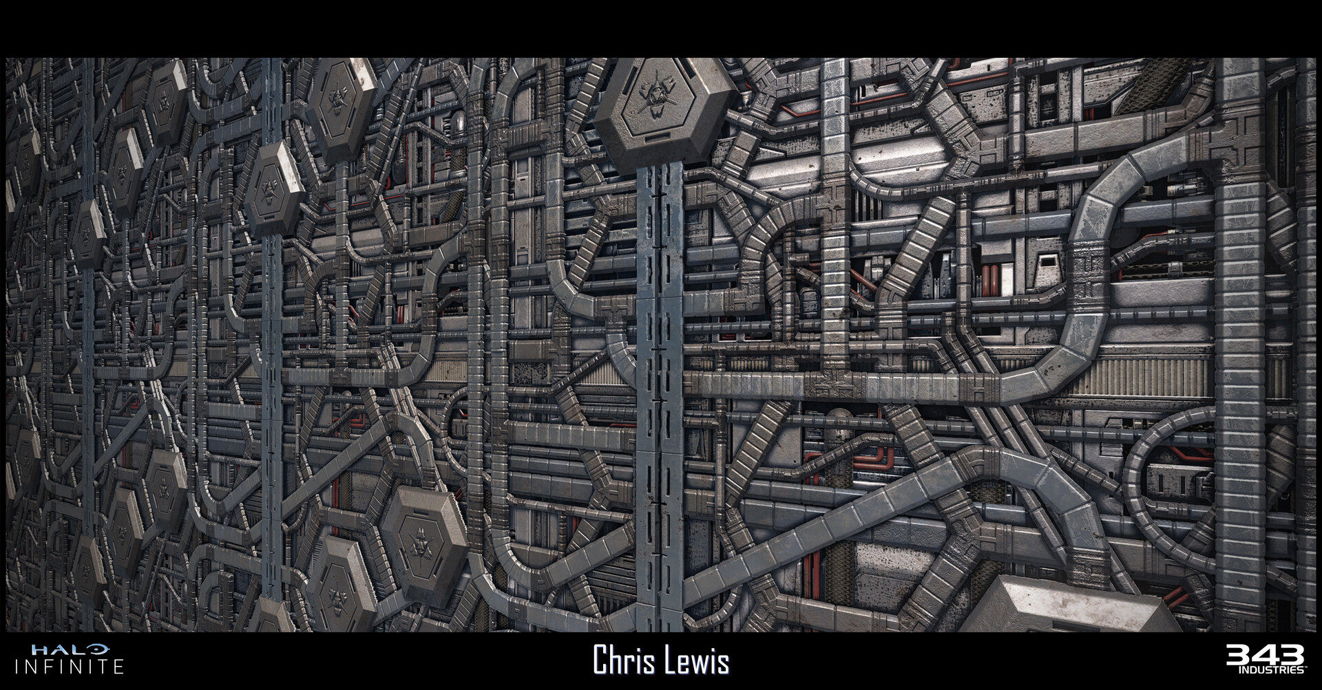 Chris Lewis - HALO INFINITE - The Banished Materials: Trims