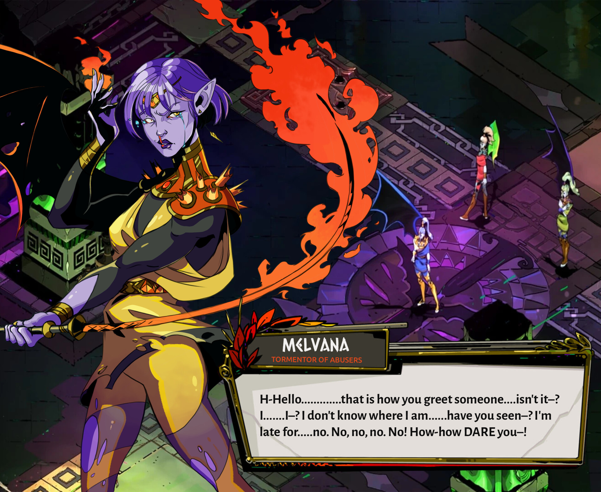 ArtStation - Hades OC - Melvana, Tormentor of Abusers