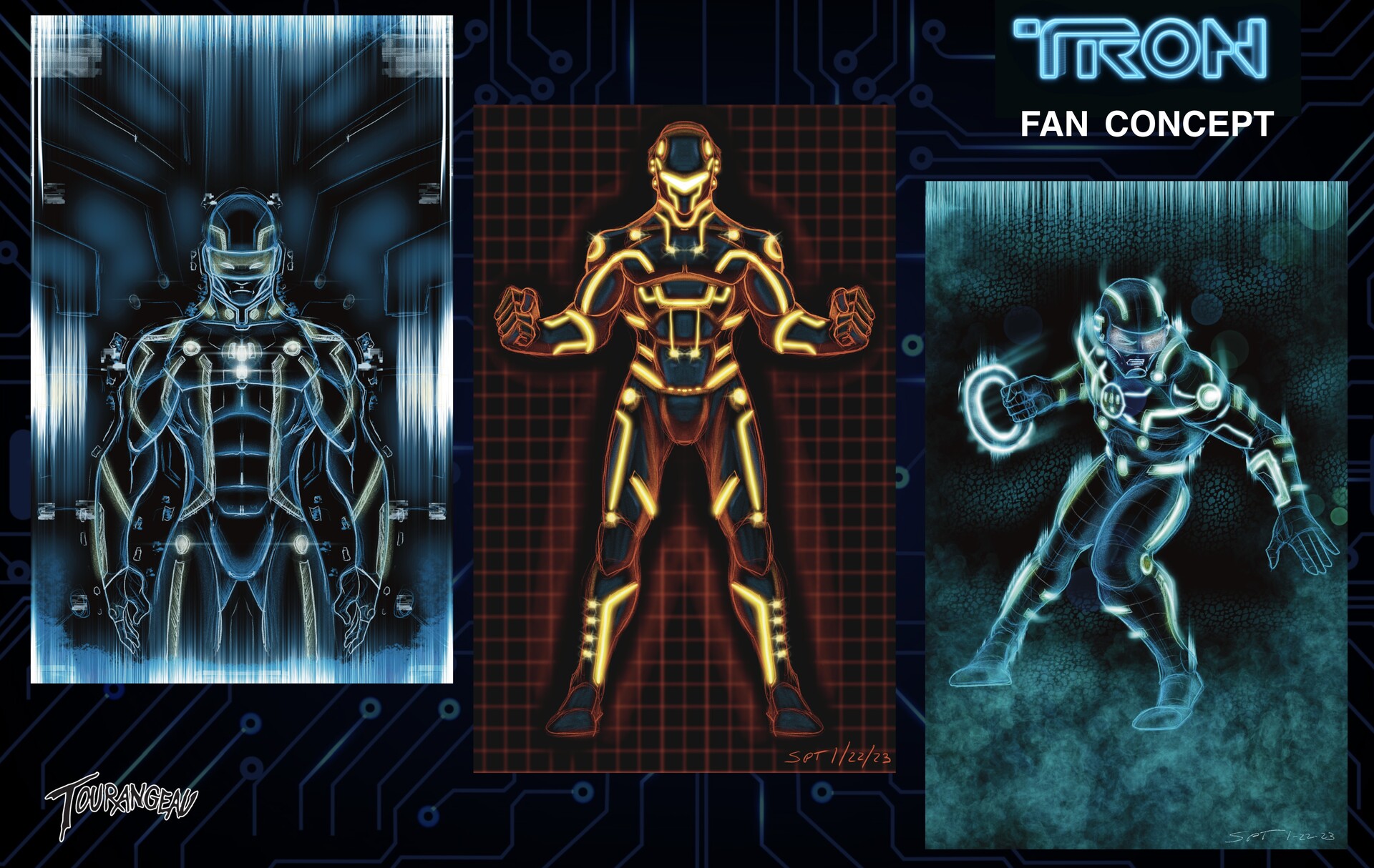 ArtStation - Tron fan concept