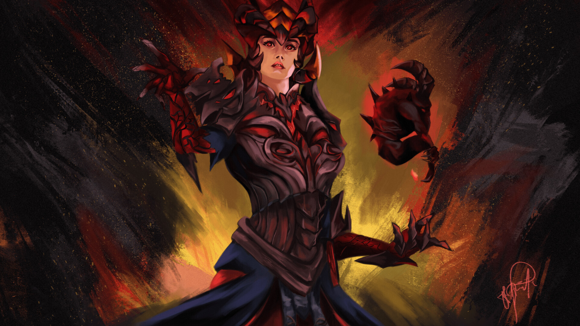 spawn female demon